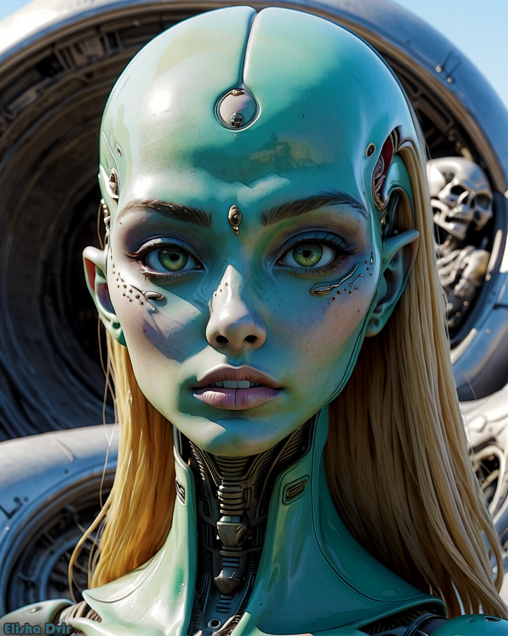 ArtStation - Beautiful alien