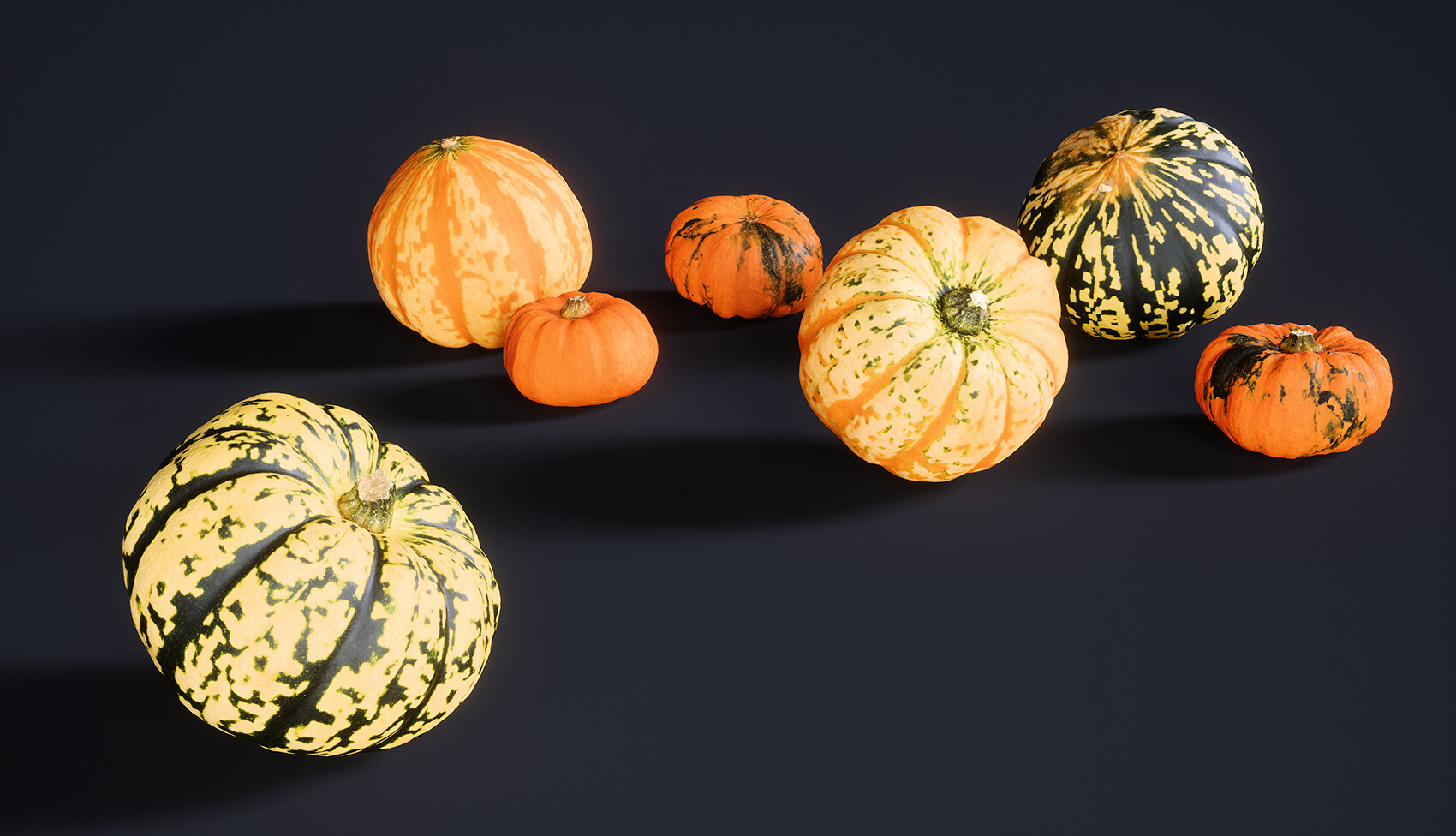 ArtStation - SCANS - Pumpkins and Squash