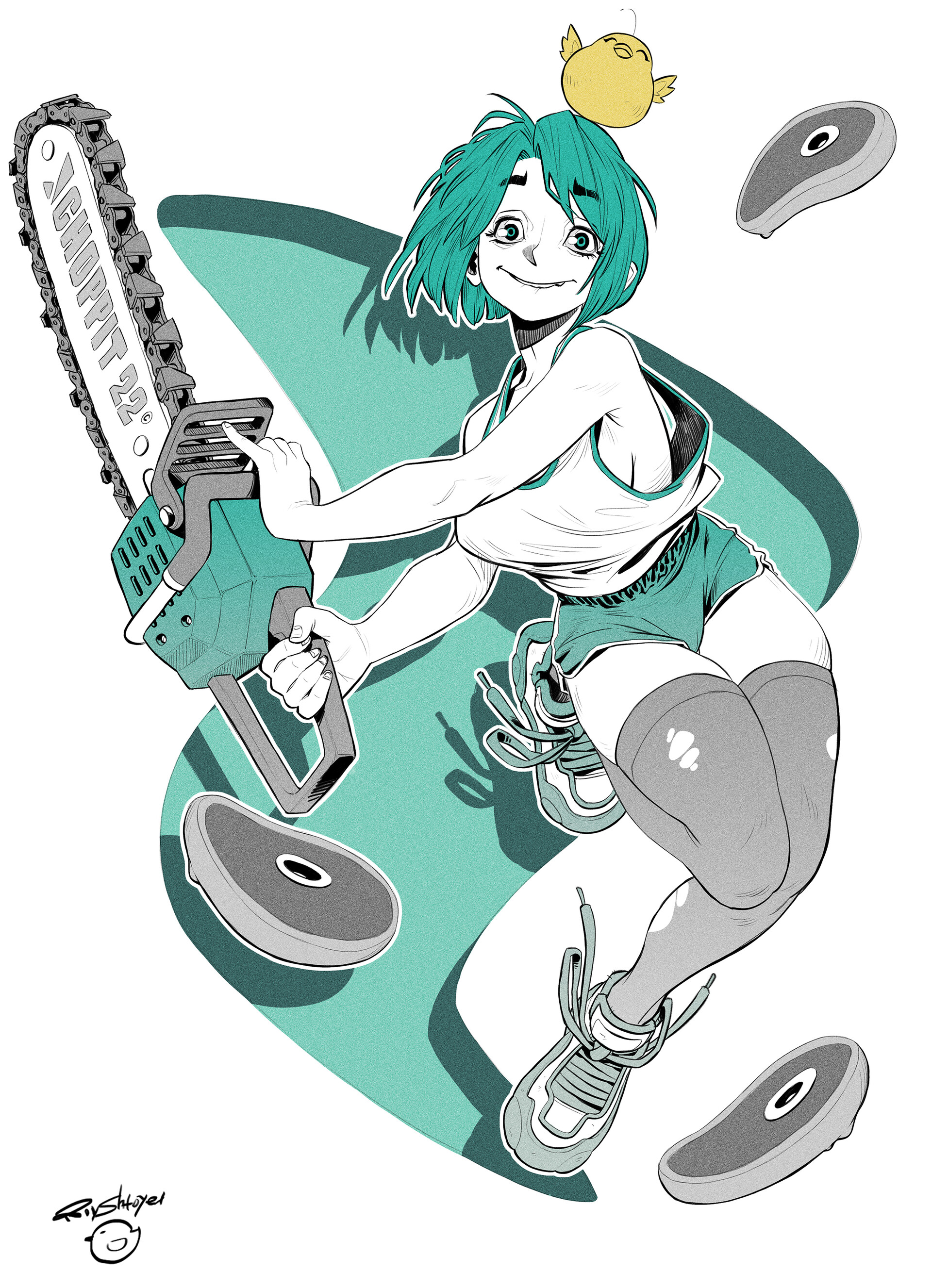 ArtStation - manga psycho girls