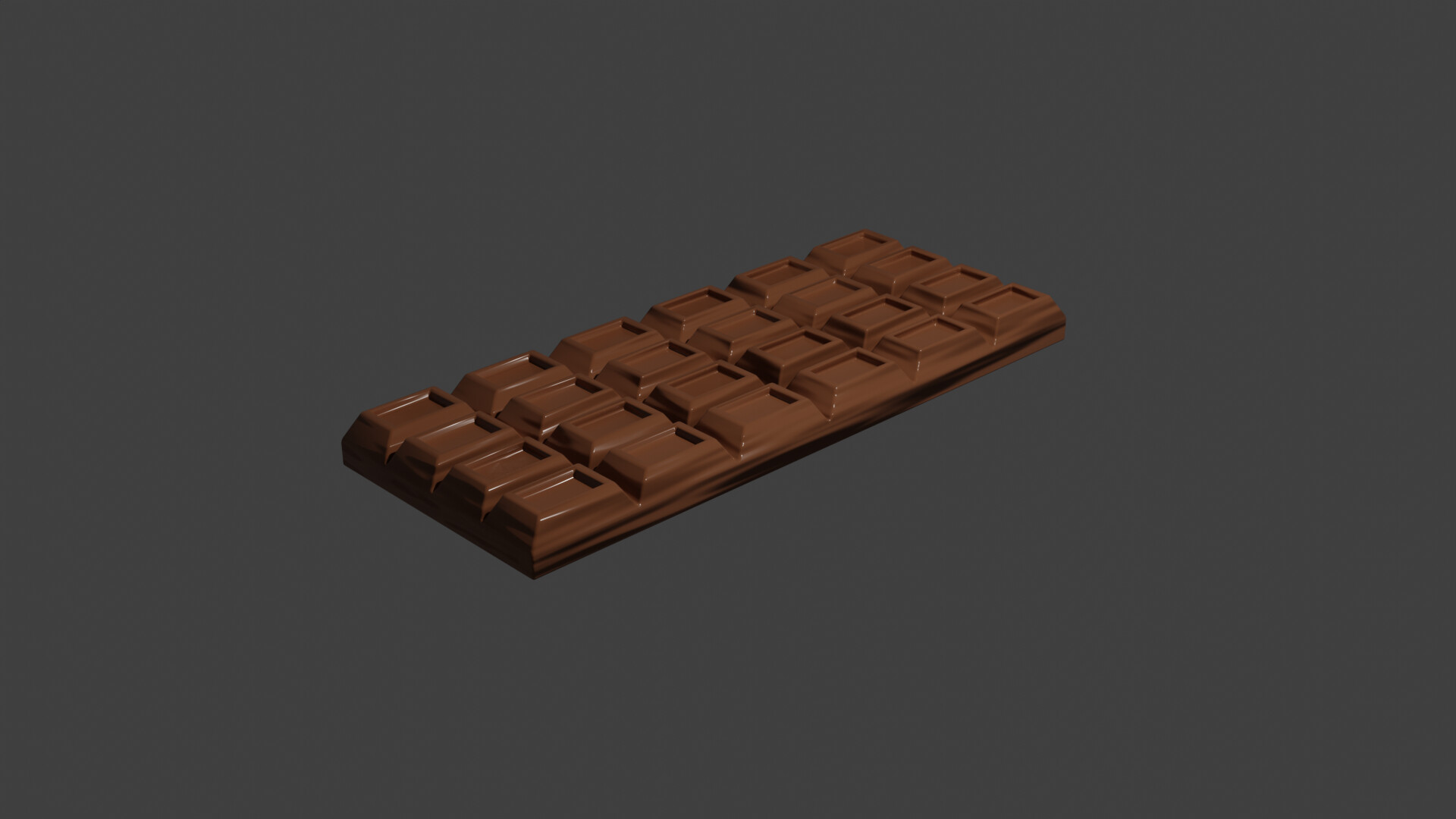 ArtStation - Chocolate Bar in Blender