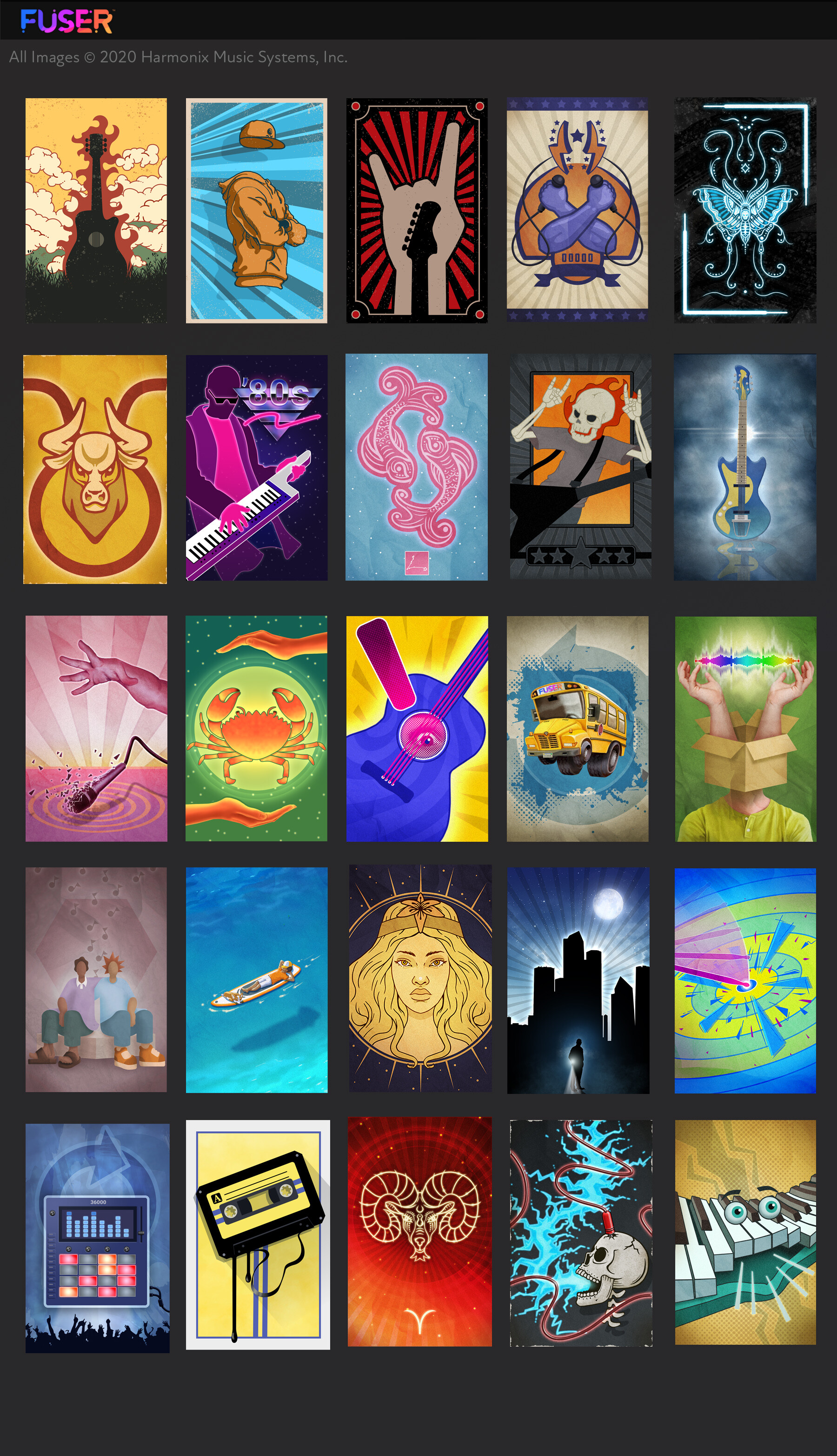 ArtStation - Fuser Promotional Posters