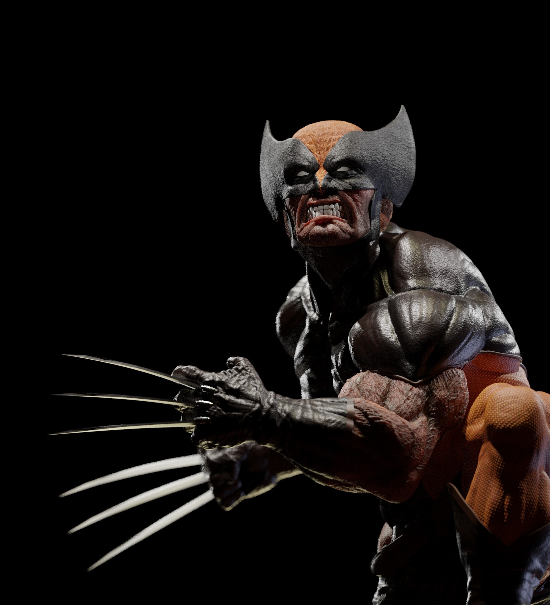 ArtStation - Wolverine Action Figure