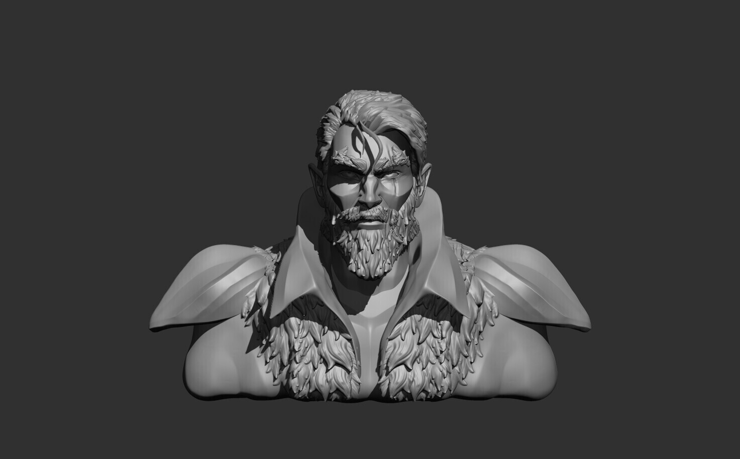 ArtStation - A 3D BUST MODEL