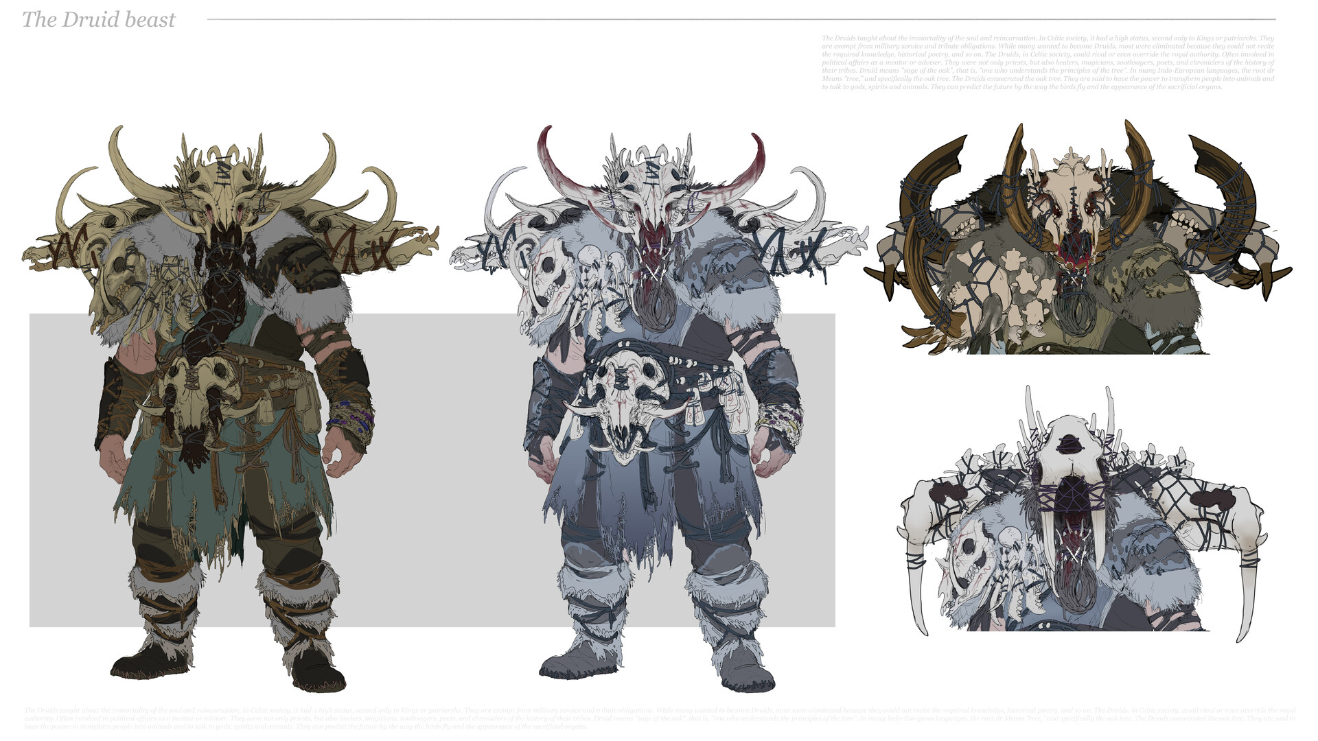 ArtStation - The Druid beast