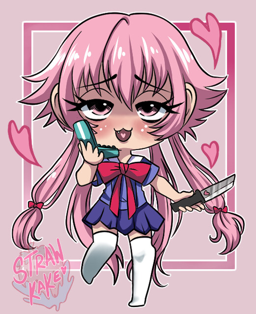 ArtStation - Chibi Yuno Gasai