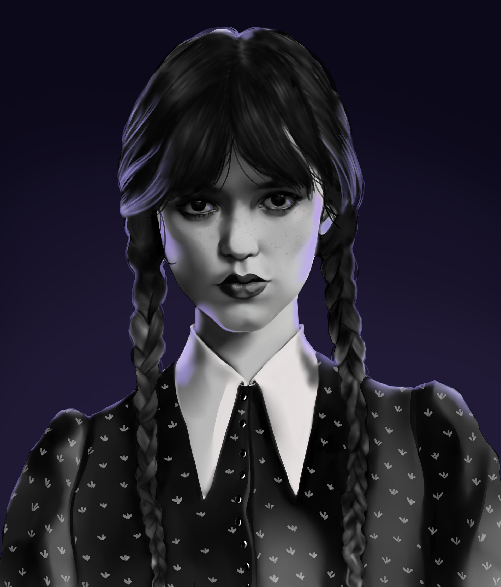 ArtStation - Fan Art of Wednesday