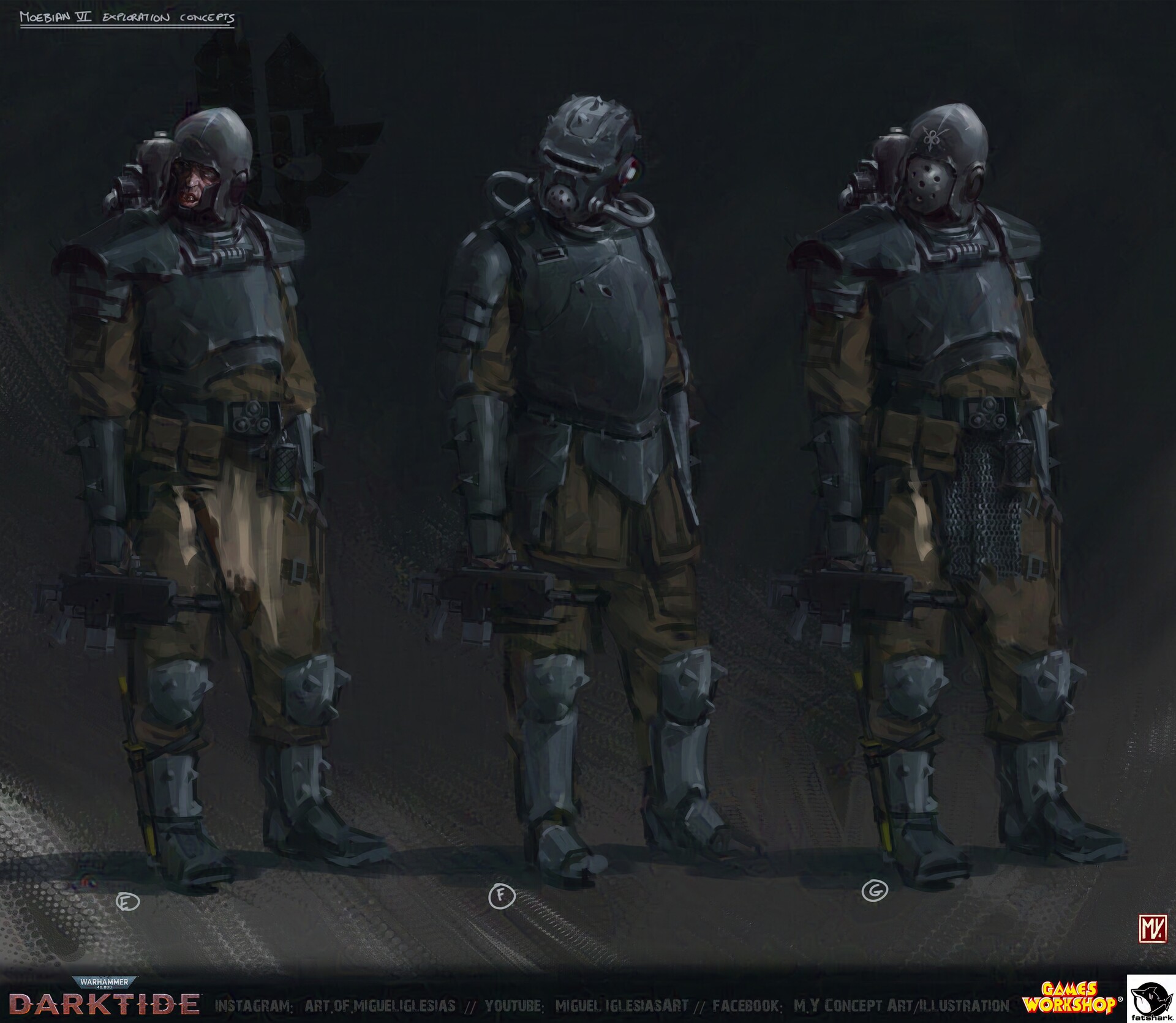 Miguel Iglesias - Warhammer 40000:Darktide- The Moebian VI - Character ...