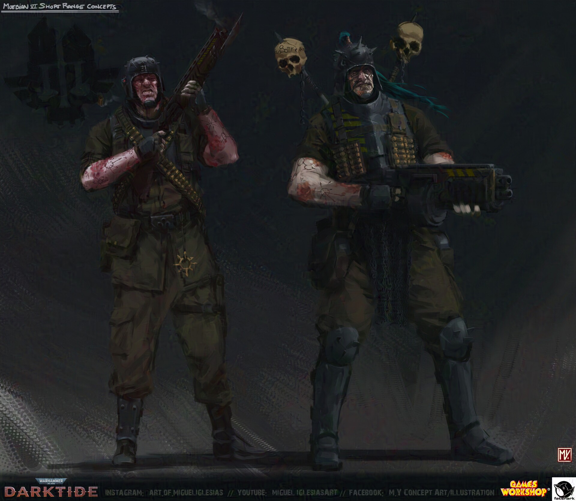 Miguel Iglesias - Warhammer 40000:Darktide- The Moebian VI - Character ...