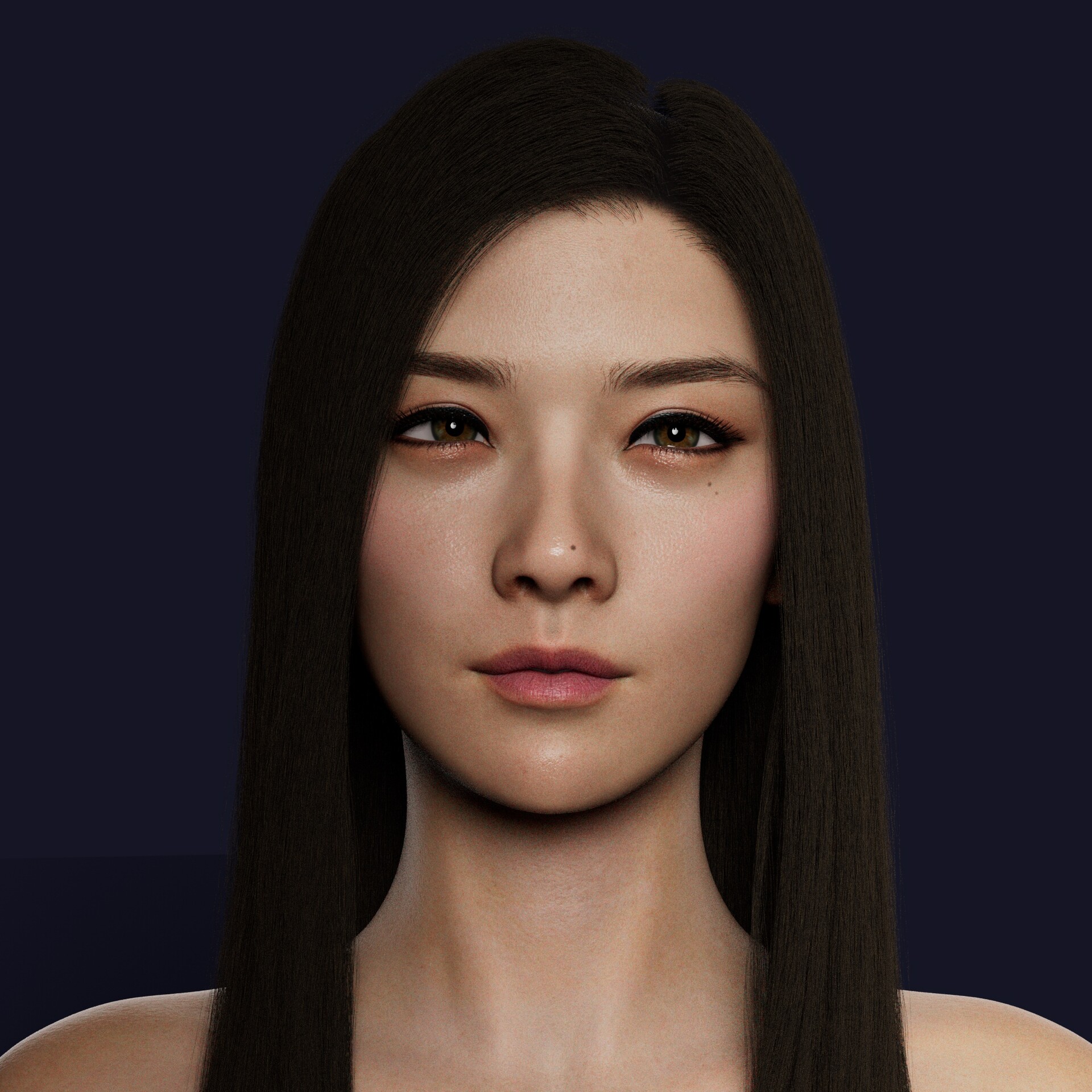 ArtStation - Skin Study 03 - Sculpting and Rendering