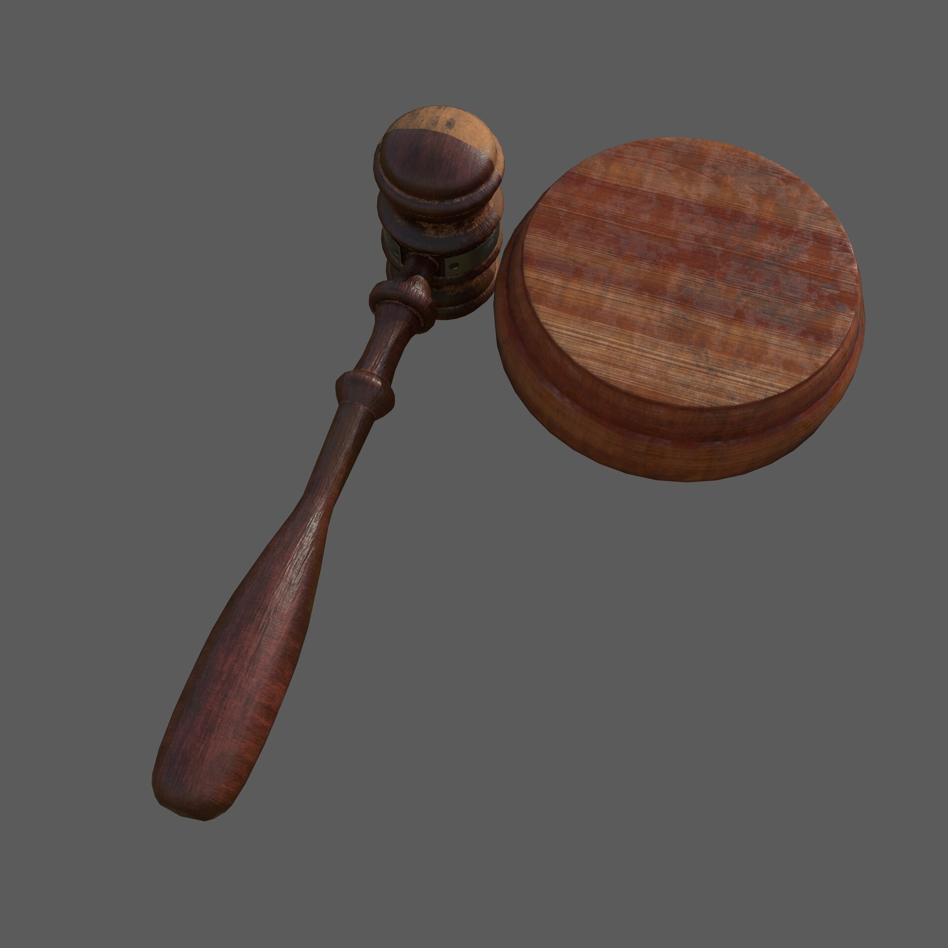 ArtStation - Judge Hammer 3d Model