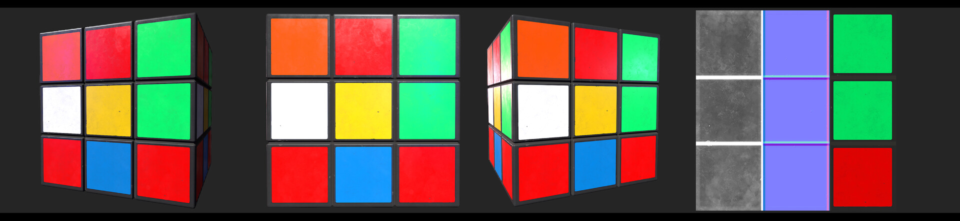 ArtStation - rubik's cube