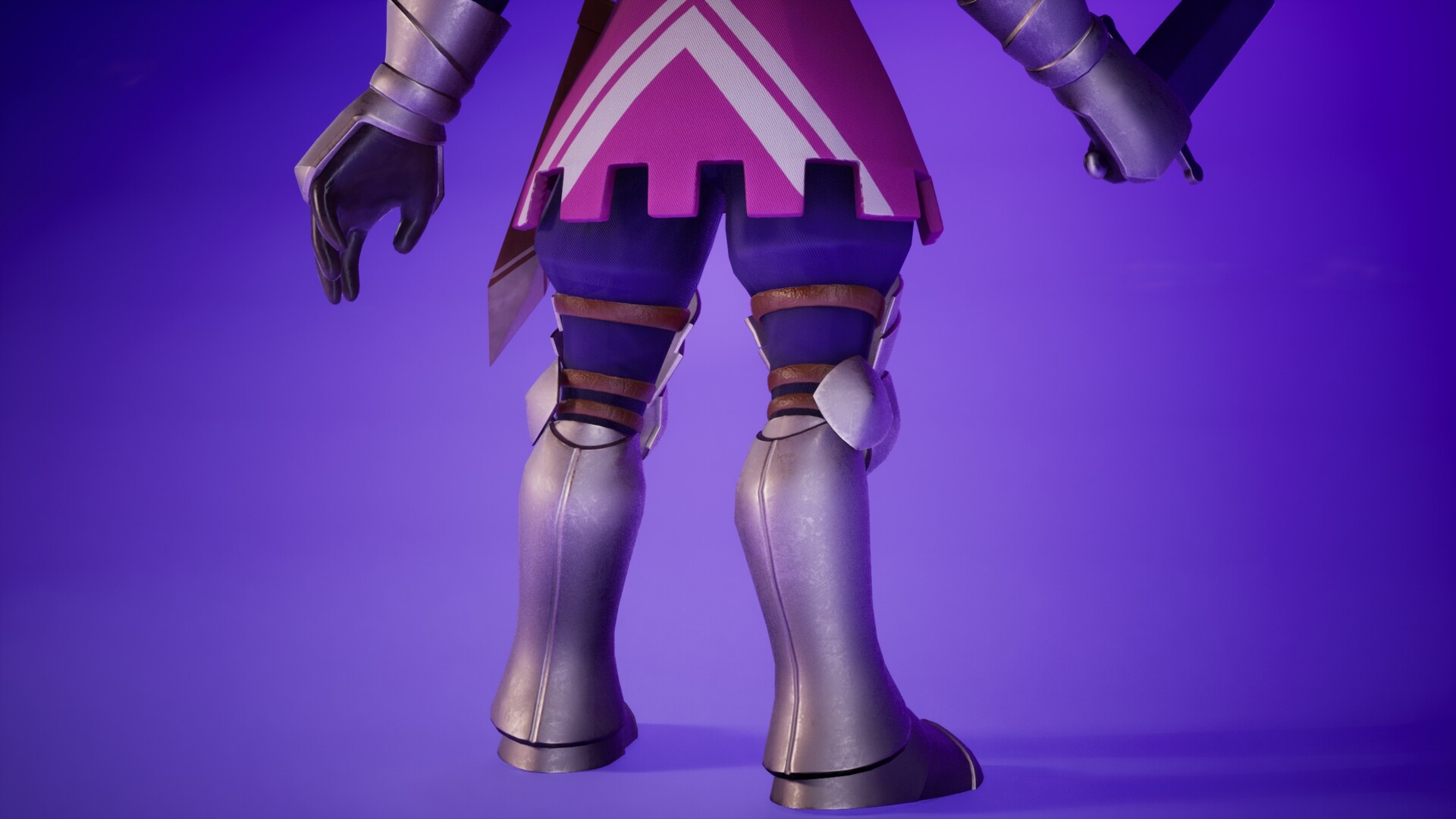 Steven Le - Cartoon Female Knight