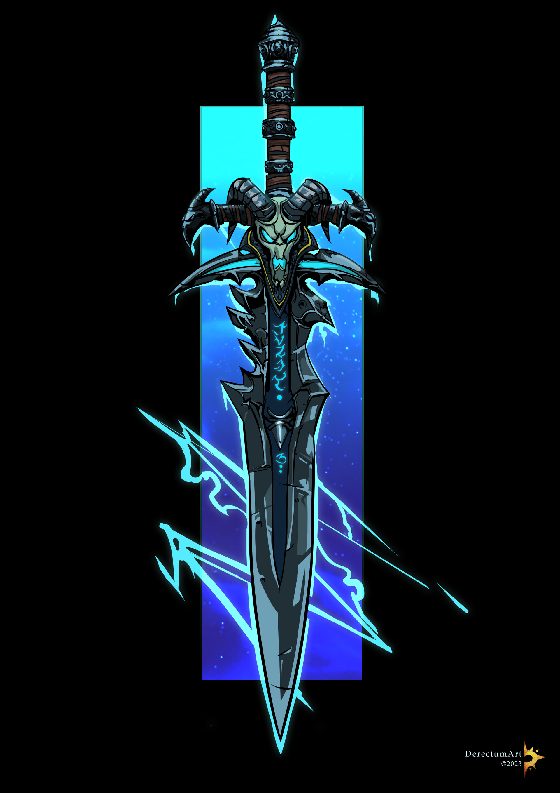 ArtStation - Frostmourne (Legendary Weapons)