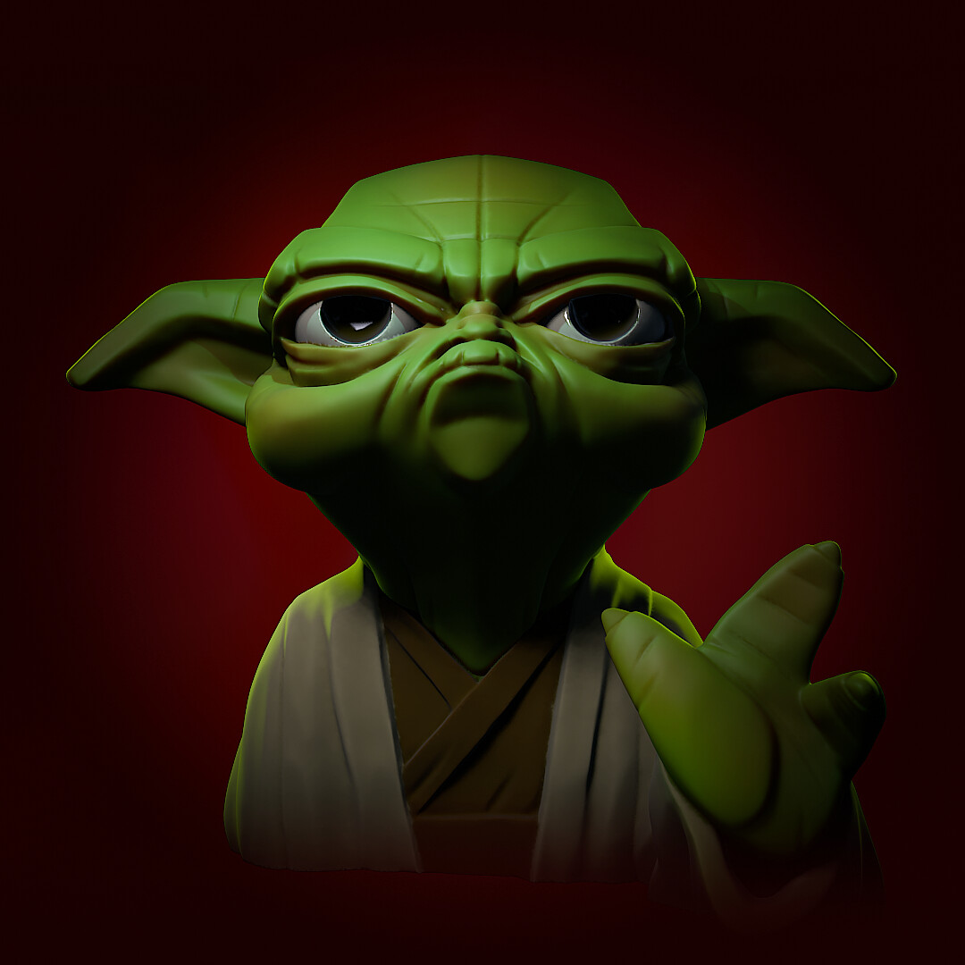 ArtStation - Star Wars, Yoda, Fanart