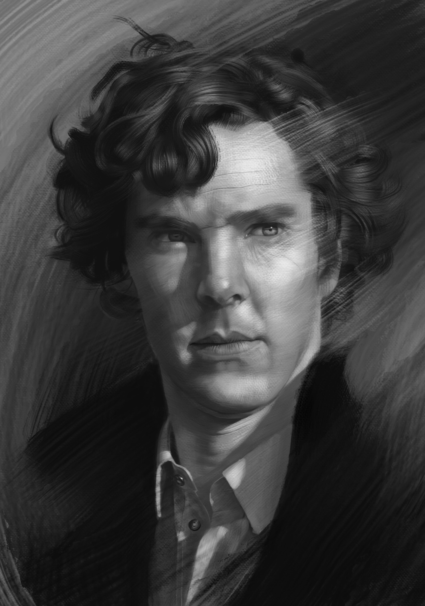 ArtStation - Portrait Value Study