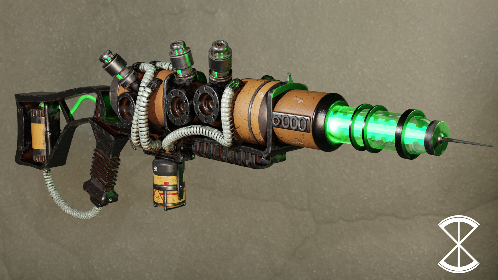 ArtStation - Fallout 3: Plasma Rifle