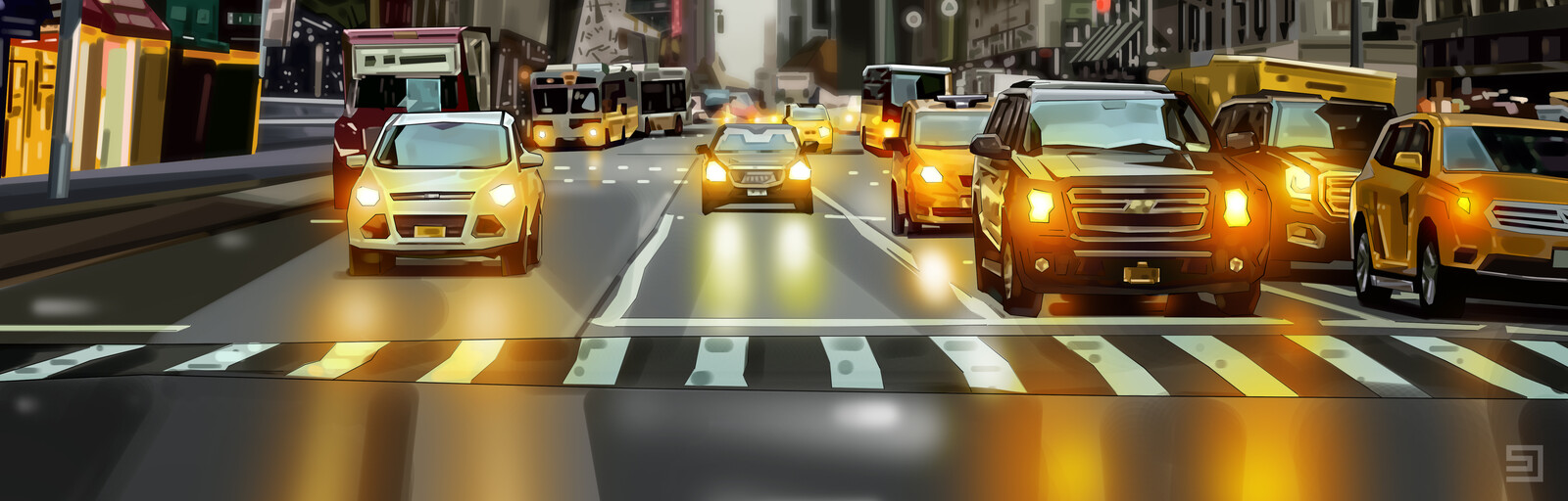 Suraj Jawalkar - Vehicle Road Scene