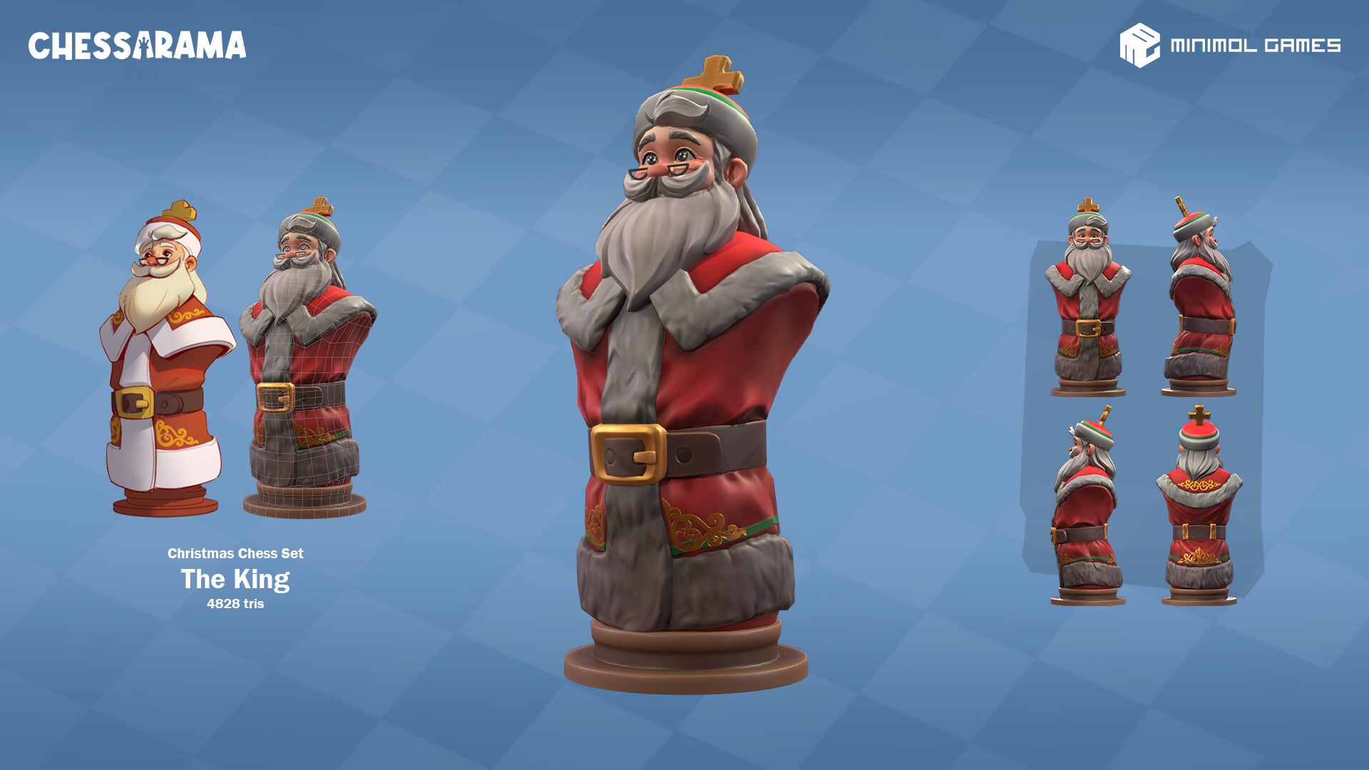 Minimol Games - Chessarama - Christmas King