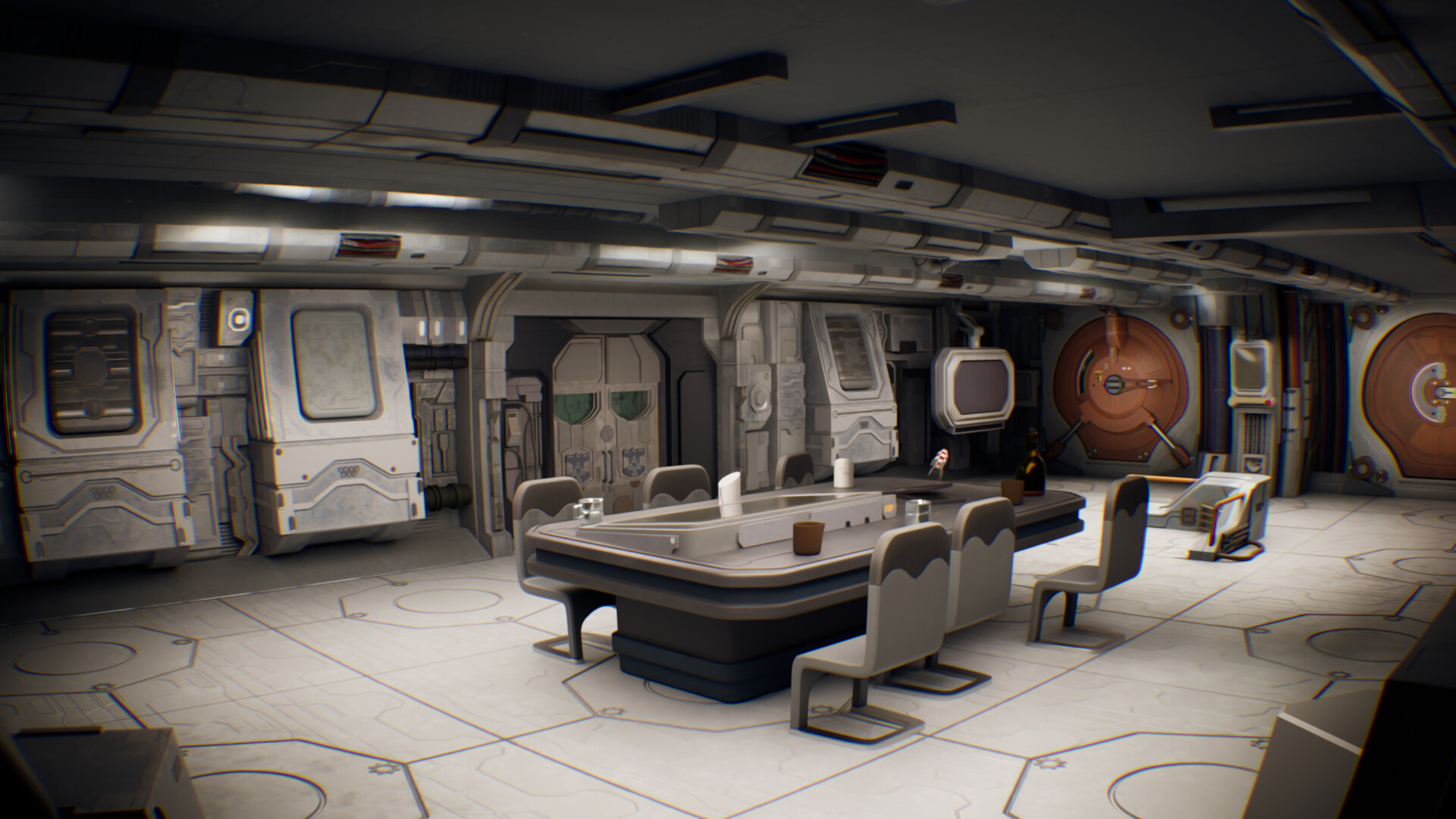 Ruben Roldan - SpaceShip Interior: An Unreal Engine 5.3 Odyssey