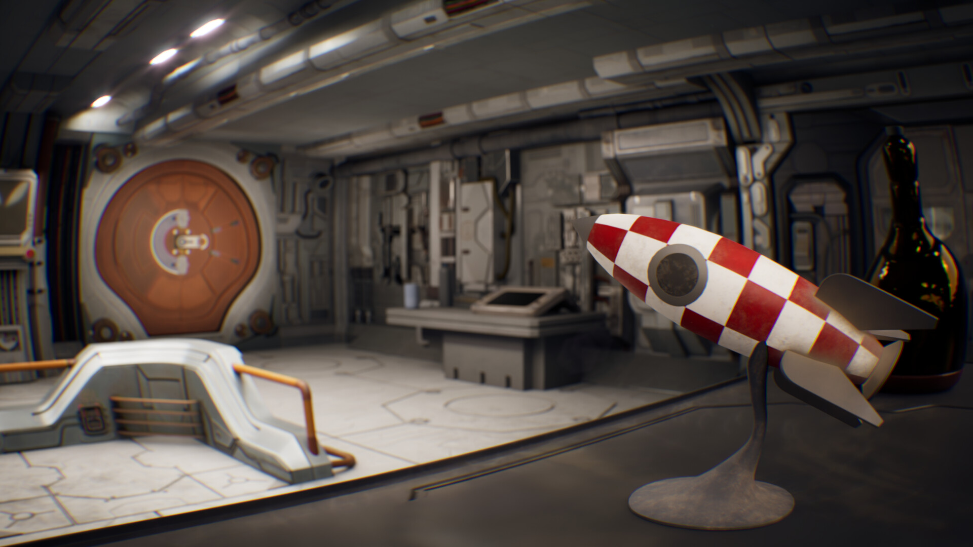 Ruben Roldan - SpaceShip Interior: An Unreal Engine 5.3 Odyssey