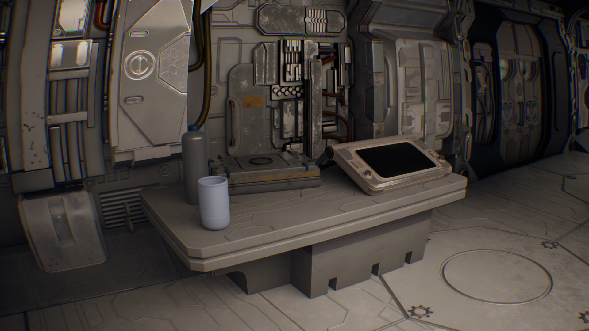 Ruben Roldan - SpaceShip Interior: An Unreal Engine 5.3 Odyssey
