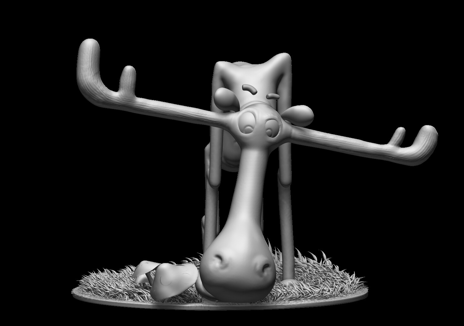 ArtStation - Moose character