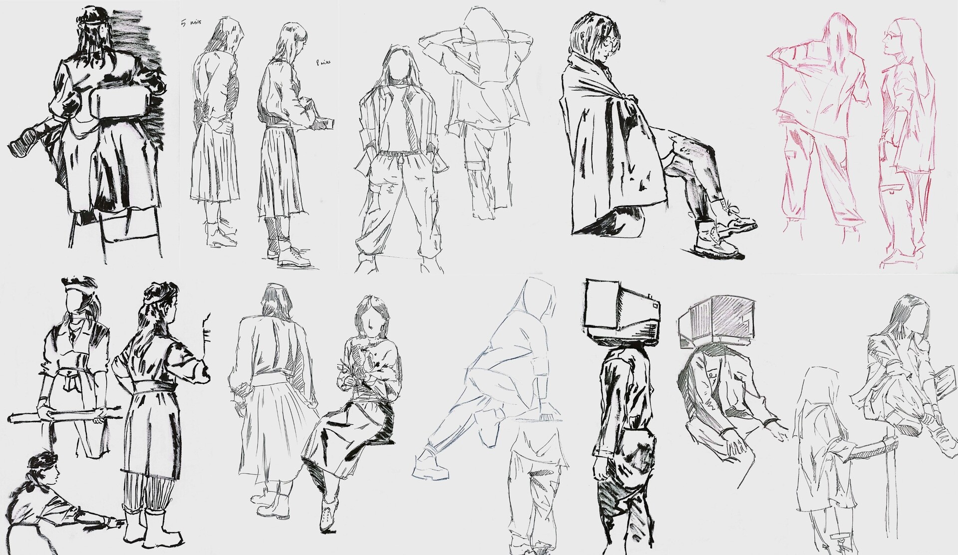 Ka Kevin Chen - Life Drawing