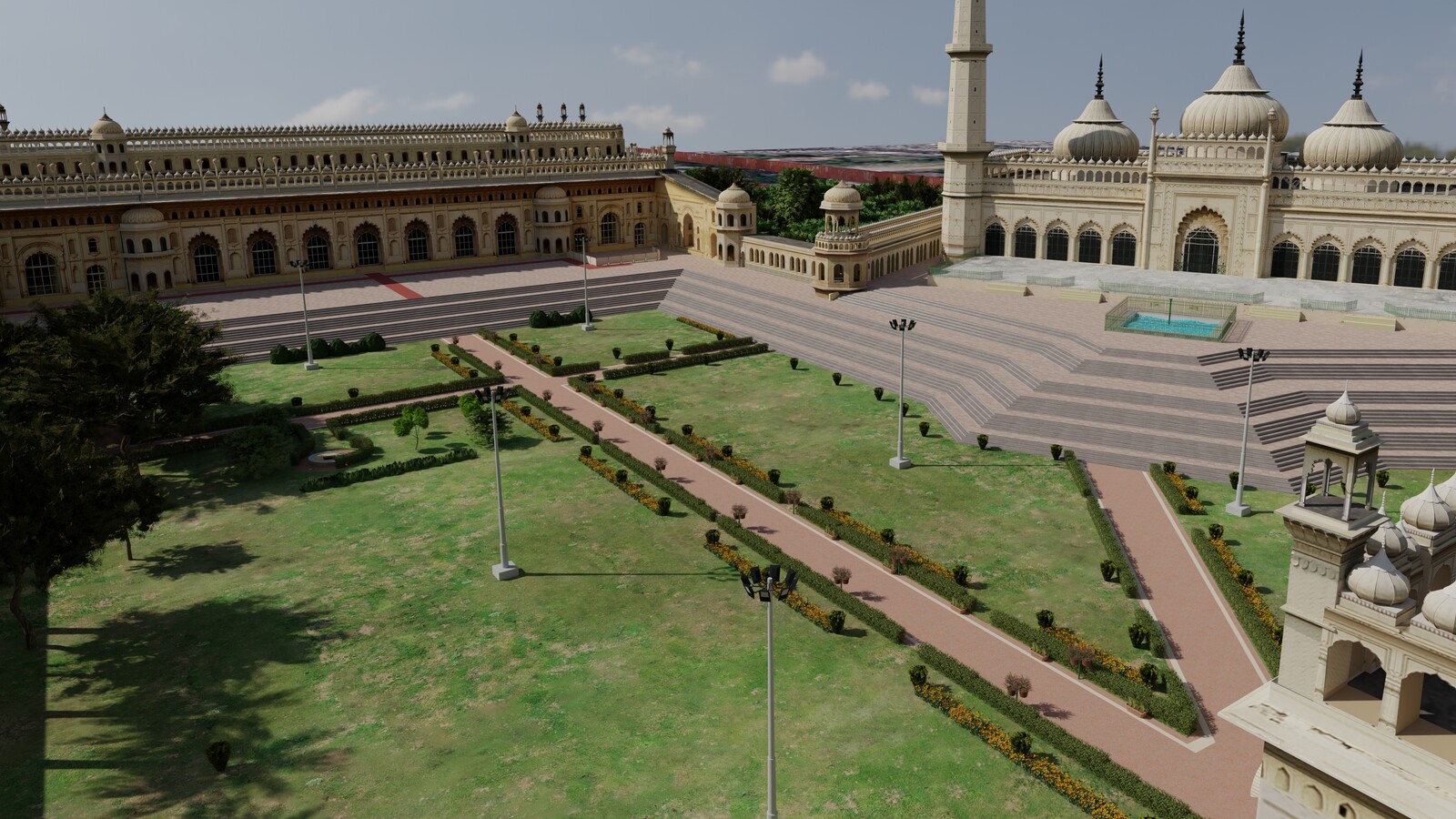 Shahalam Mallick (rihuwamidori) - Bada Imambara 3D Model