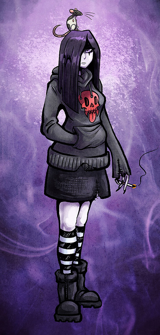 ArtStation - Rat Girl