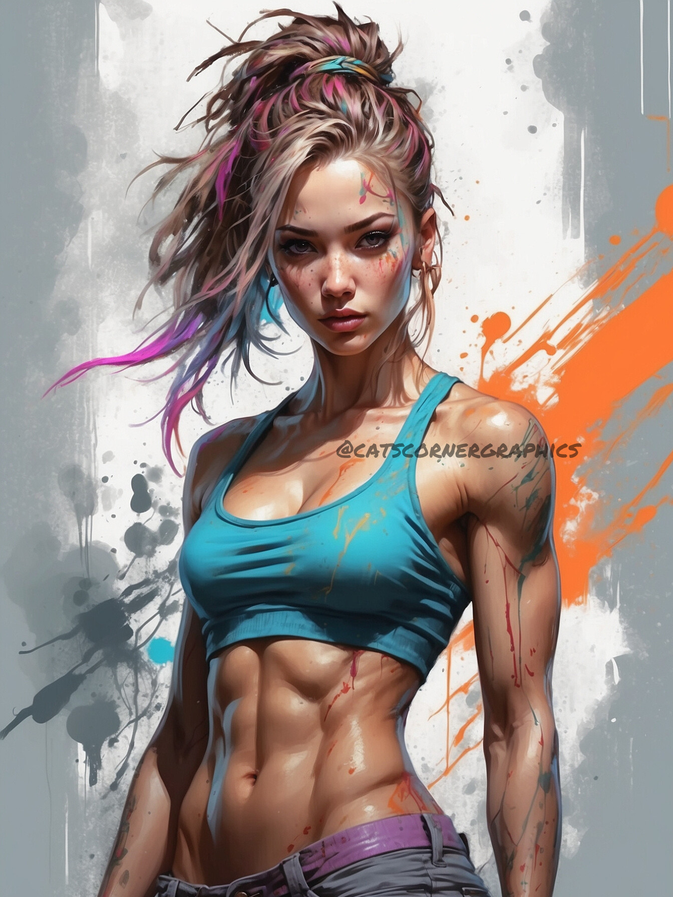 ArtStation - Punk Rock Princess