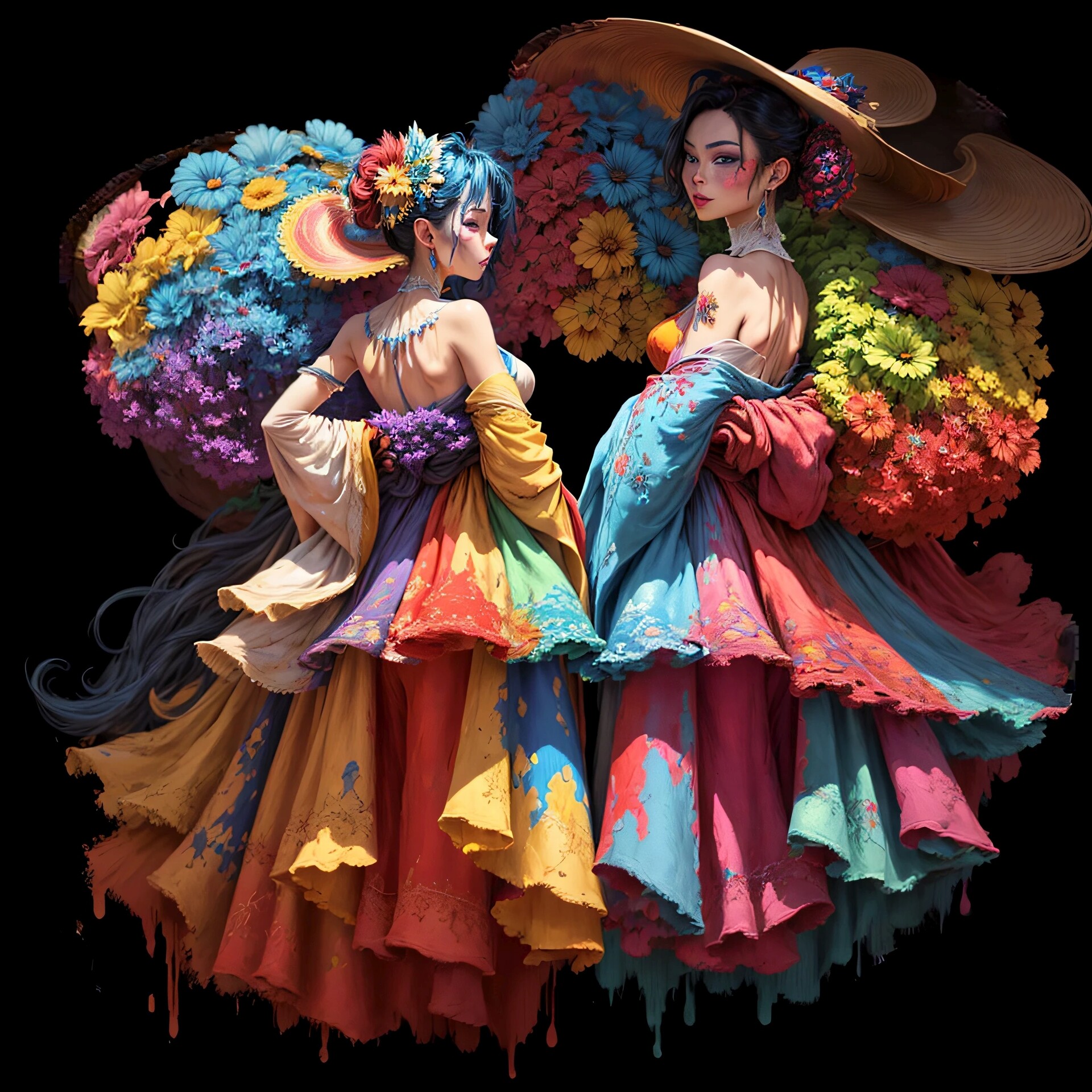 ArtStation - Mom & Daughter plus Opulence