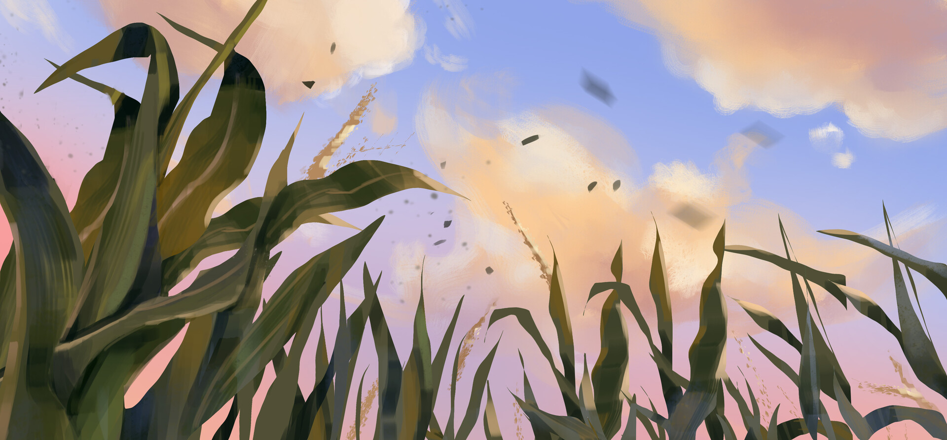ArtStation - Corn field