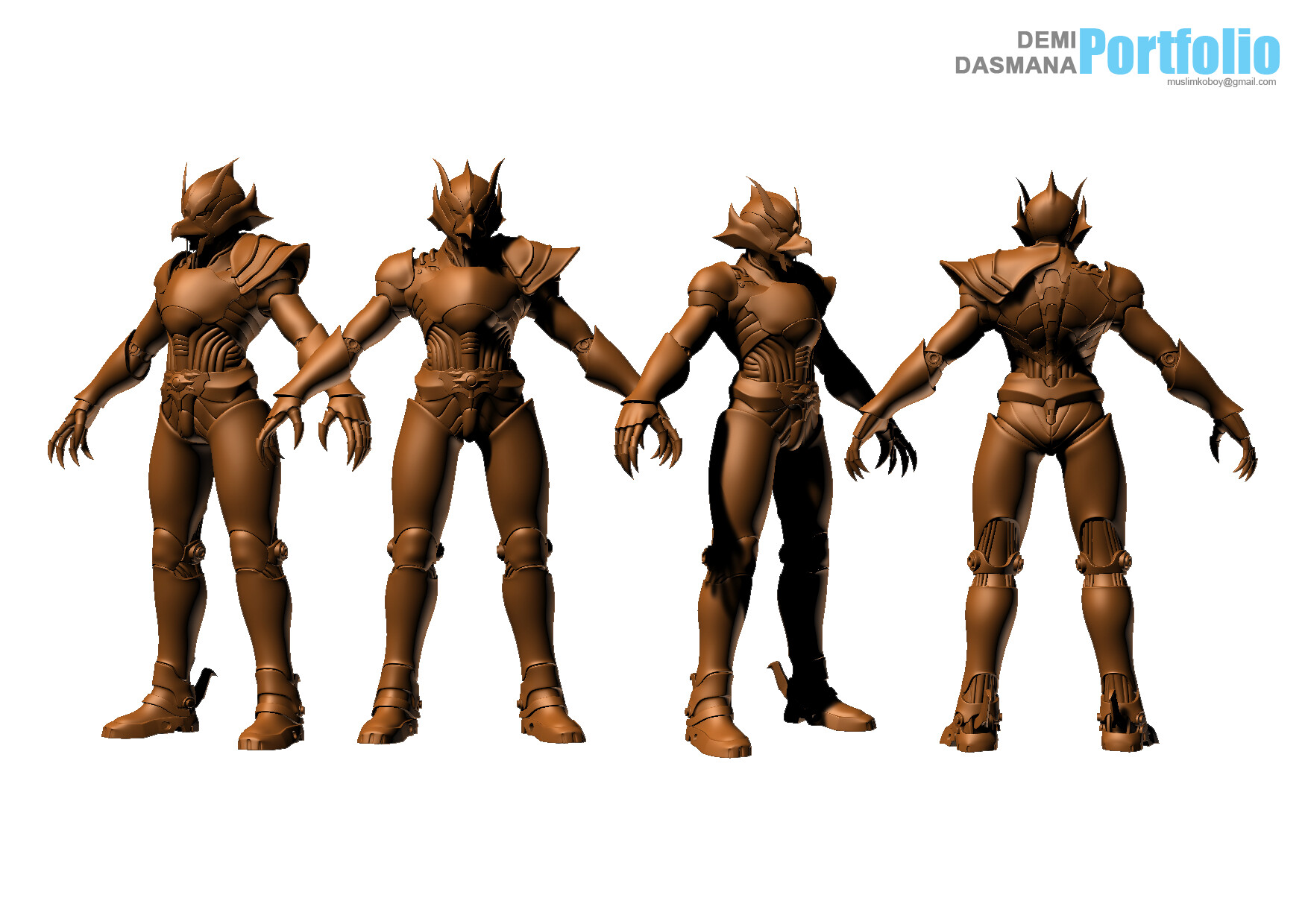 ArtStation - metal hero