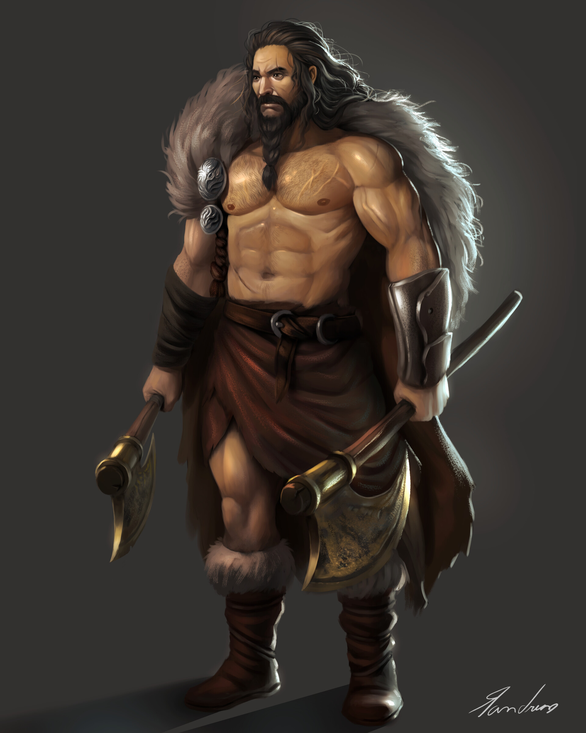 ArtStation - Barbarian