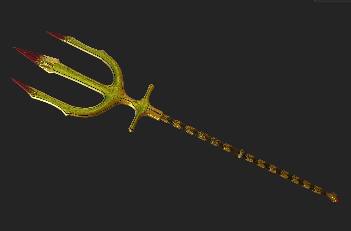 ArtStation - Trident Weapon