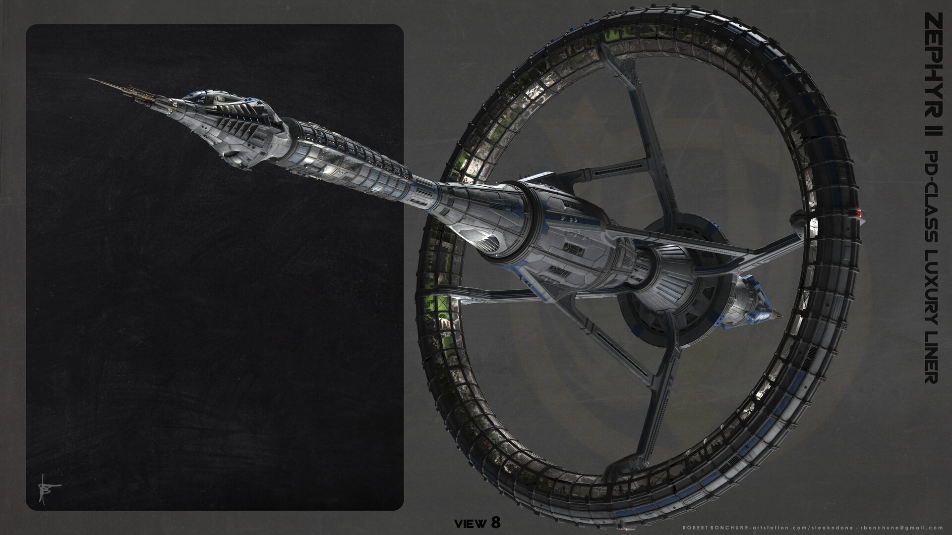 Robert Bonchune - Zephyr II - Various views - BSG