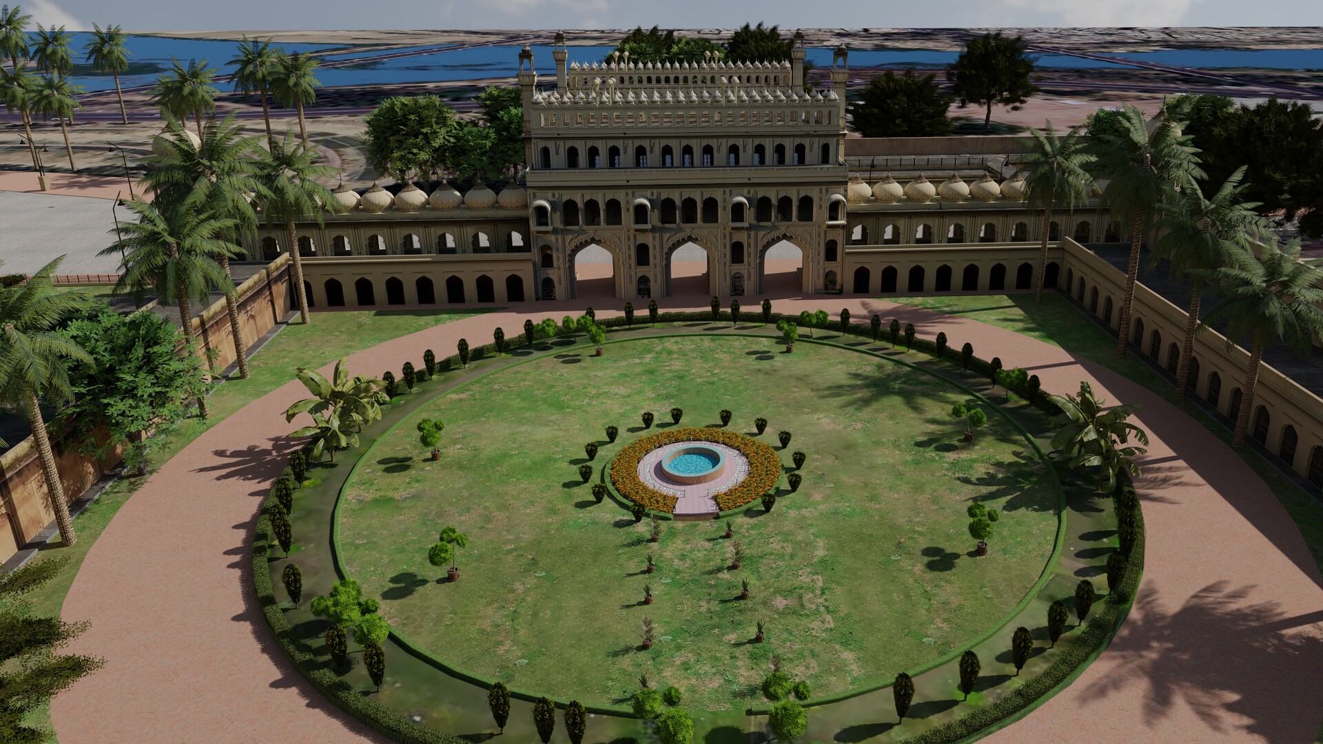 Shahalam Mallick (rihuwamidori) - Bada Imambara 3D Model