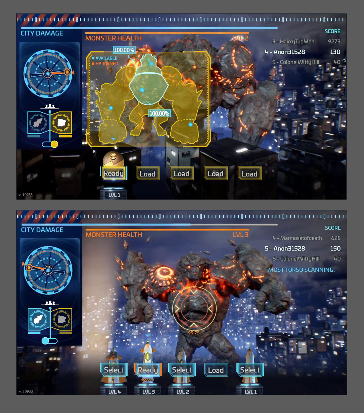 ArtStation - UI and Animations for a Quick Game Prototype