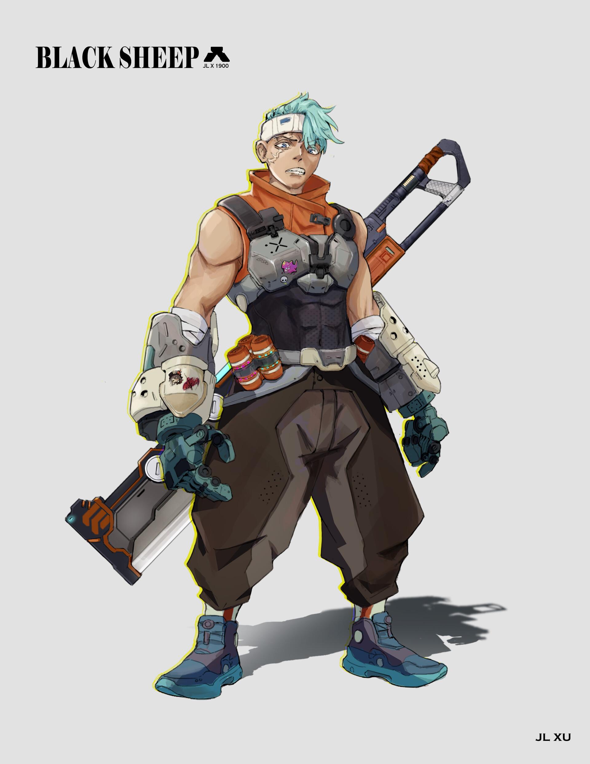 ArtStation - Black Sheep character design