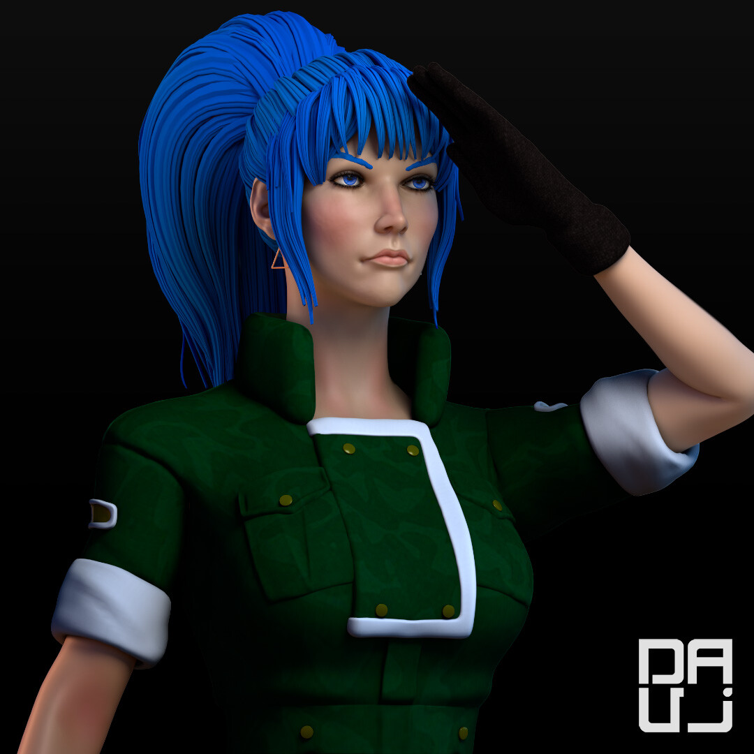 Davi Jeferson - Leona Heidern (The King Of Fighters)