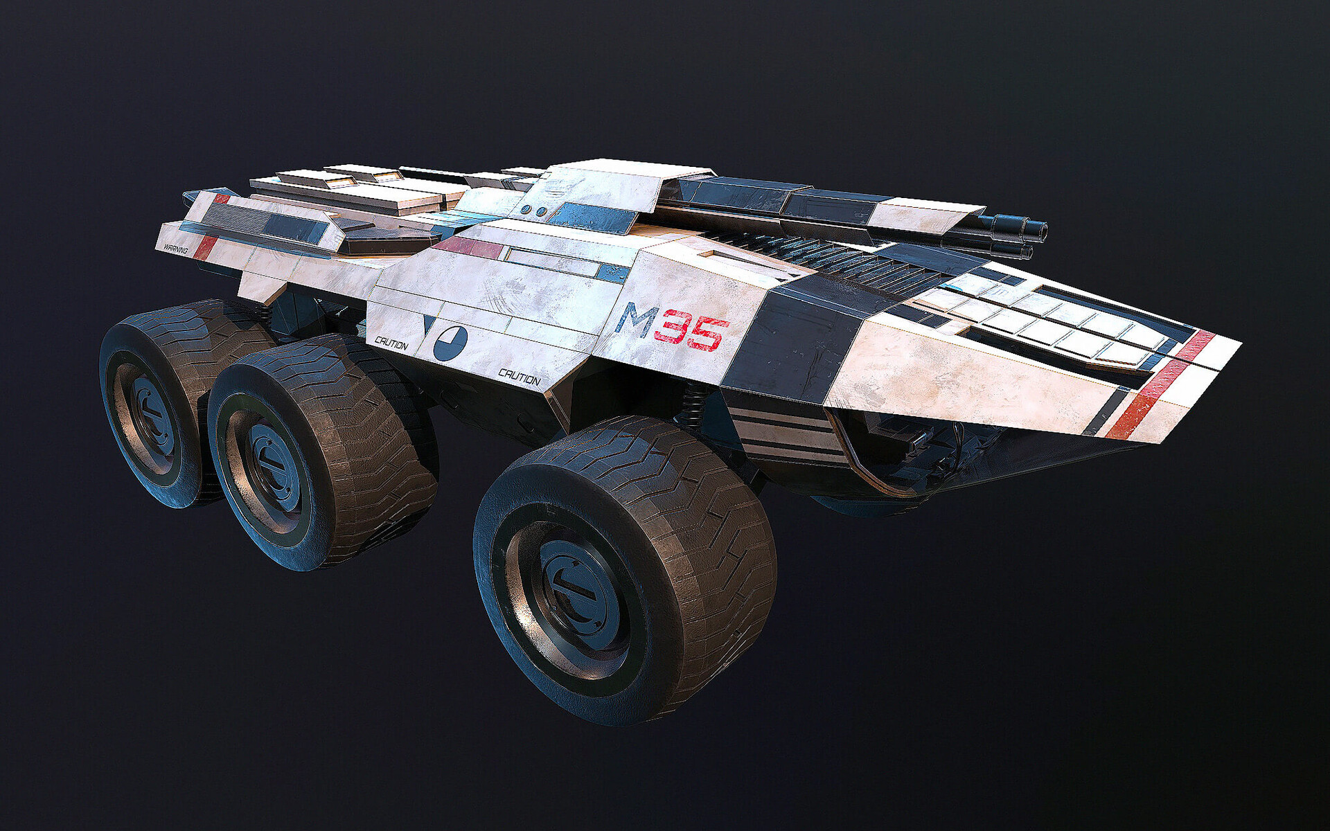 ArtStation - 3d mako-m35-mass