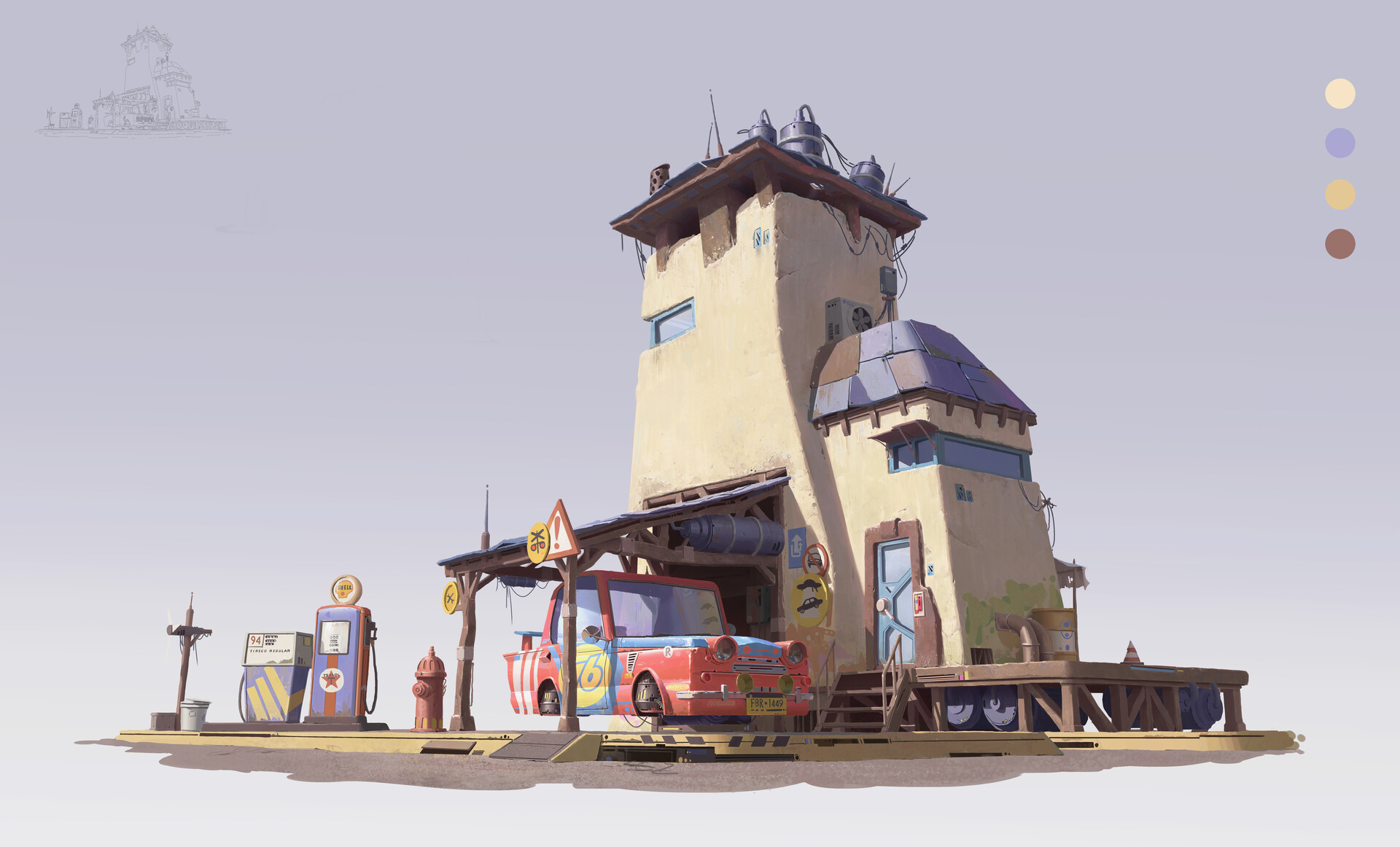 ArtStation - Auto repair shop