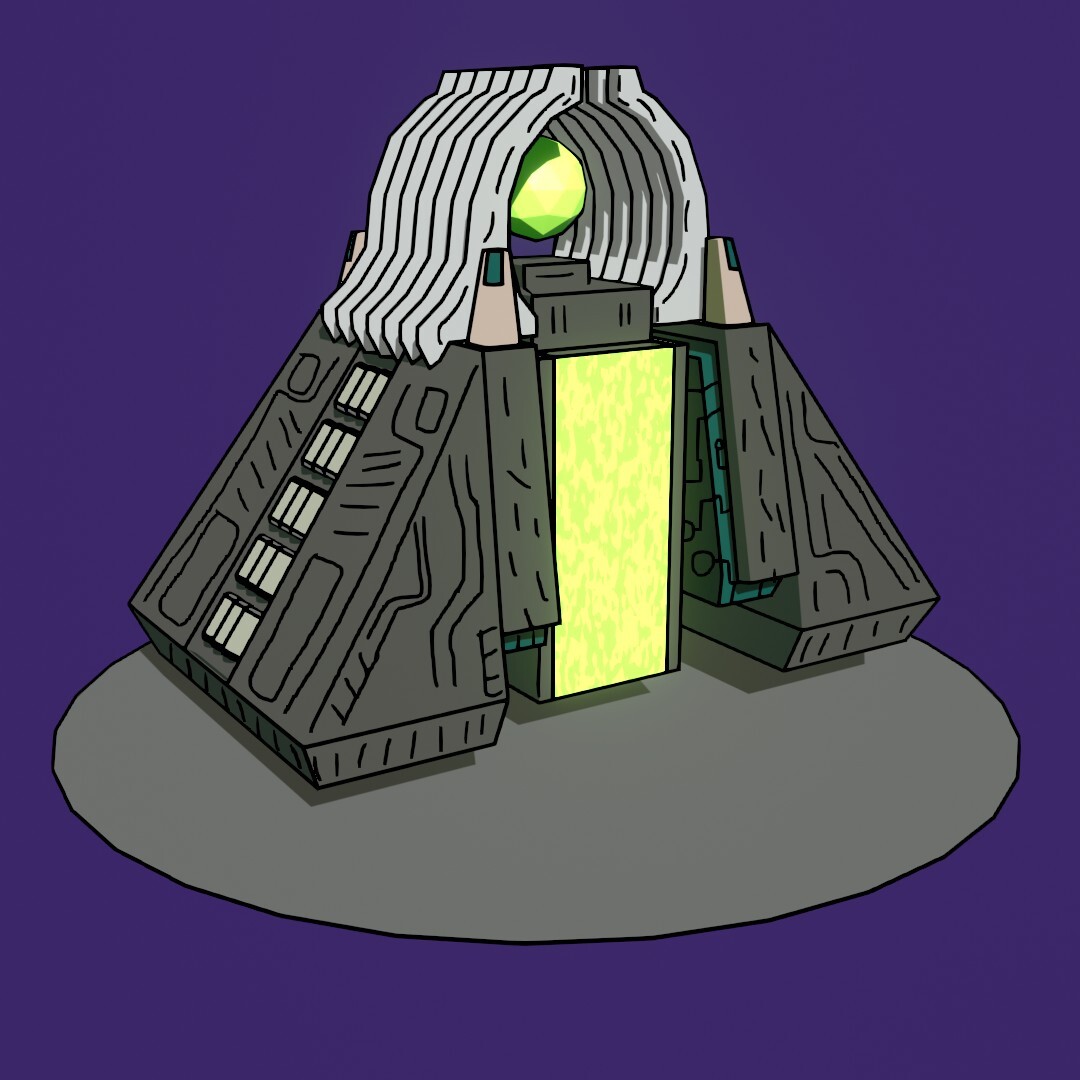 ArtStation - Necron Monolith