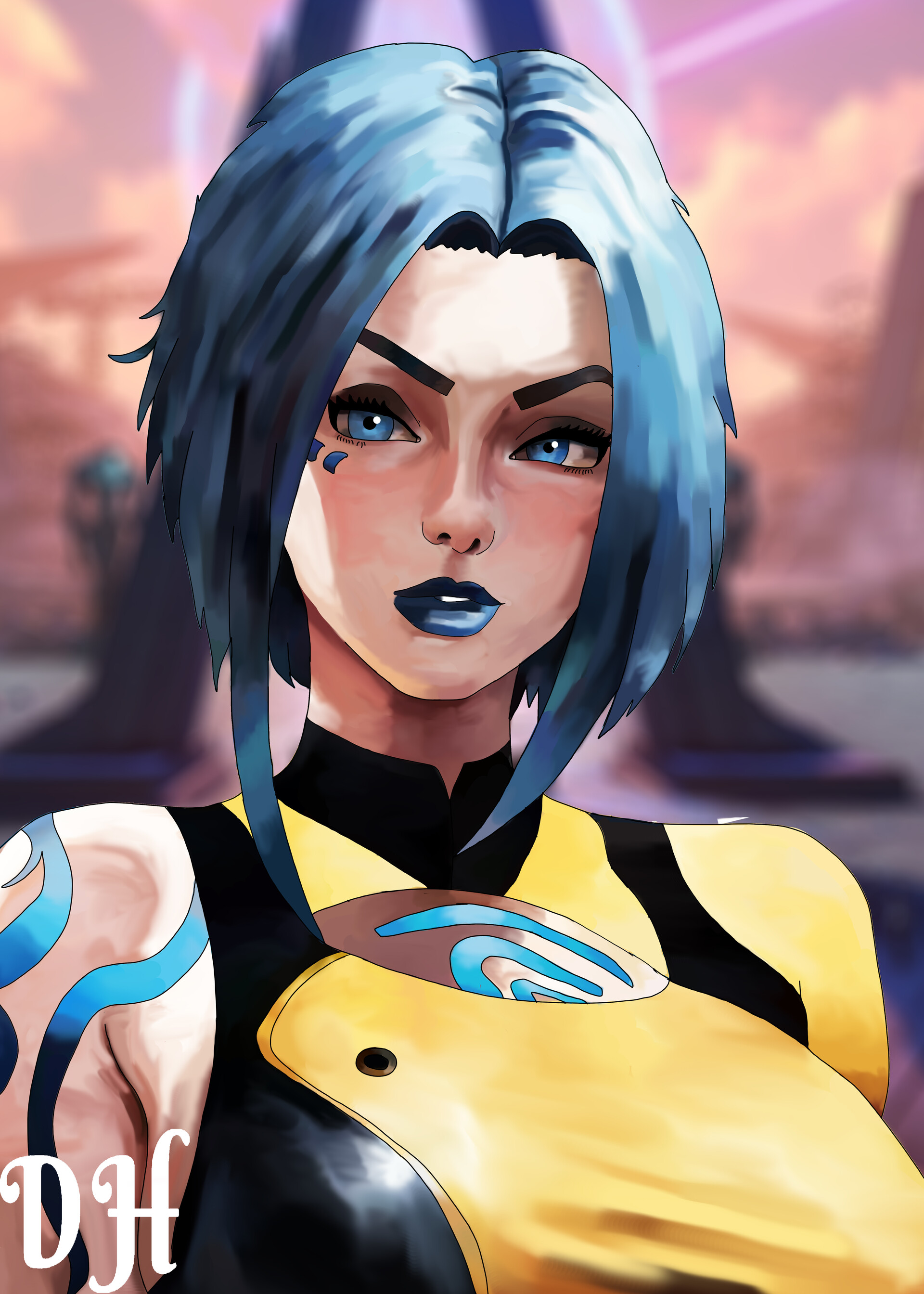 ArtStation - Borderlands - Maya Portrait