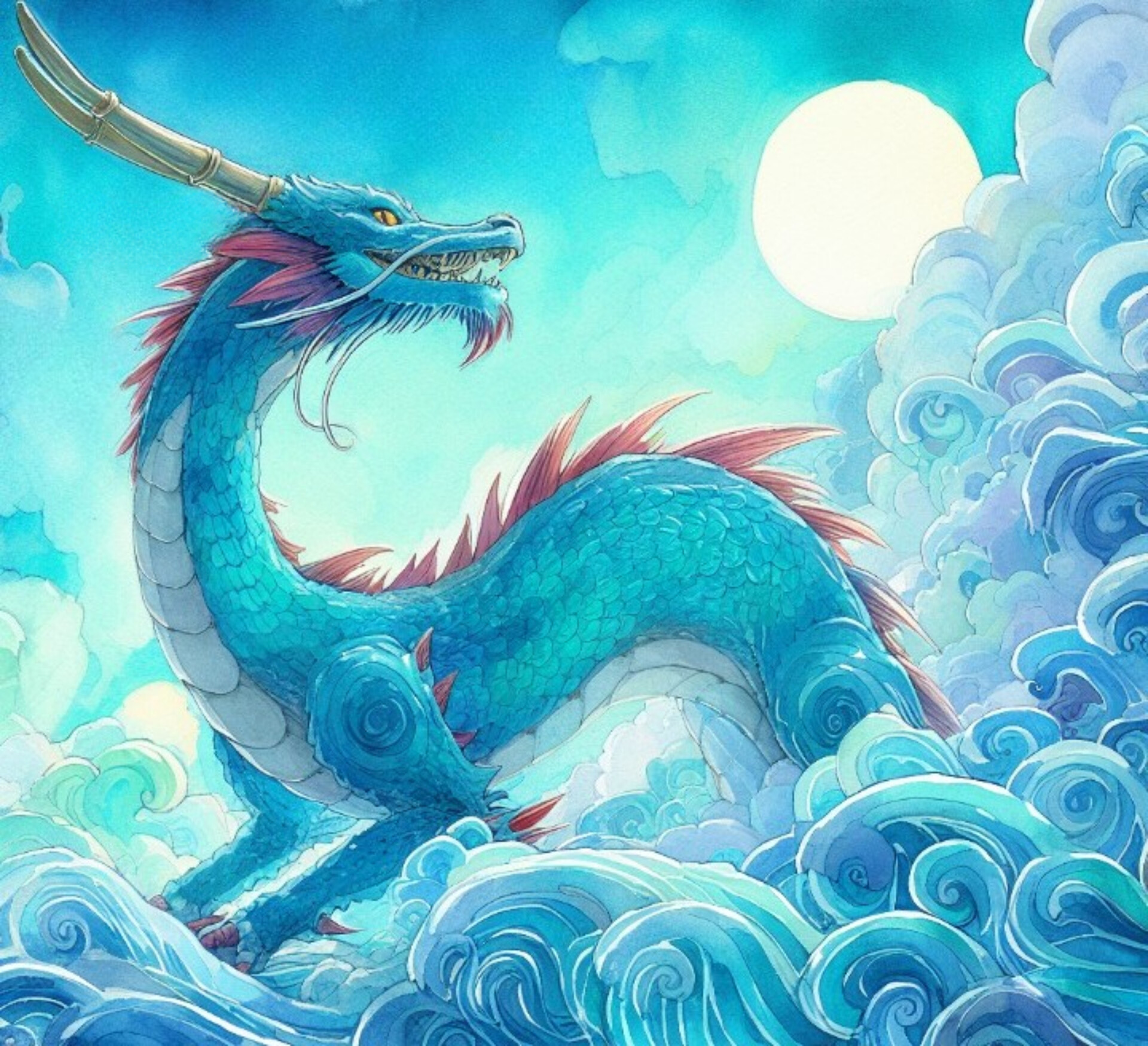 ArtStation - Mystic Dragon’s Ascent