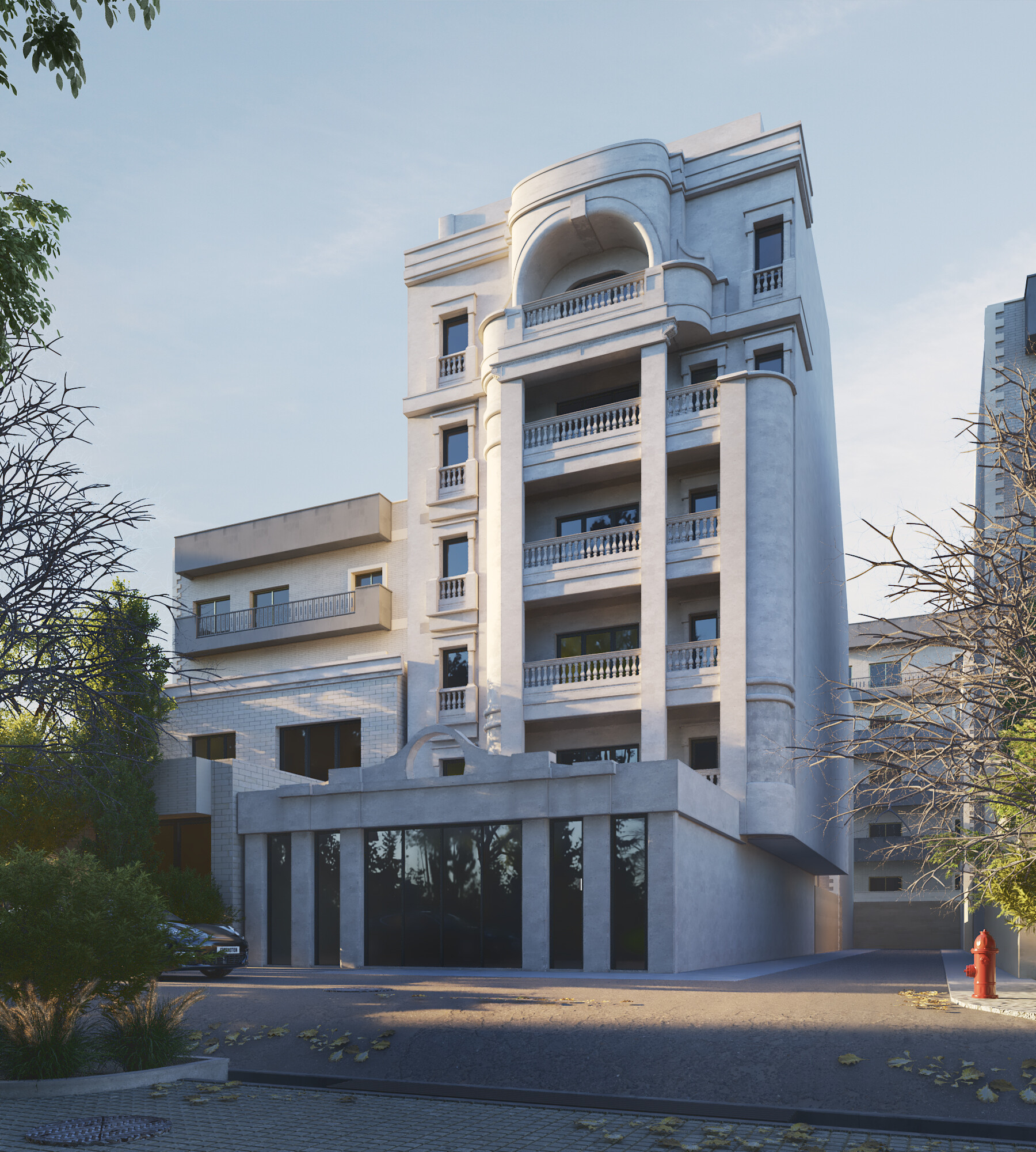 ArtStation - Facade Visualization