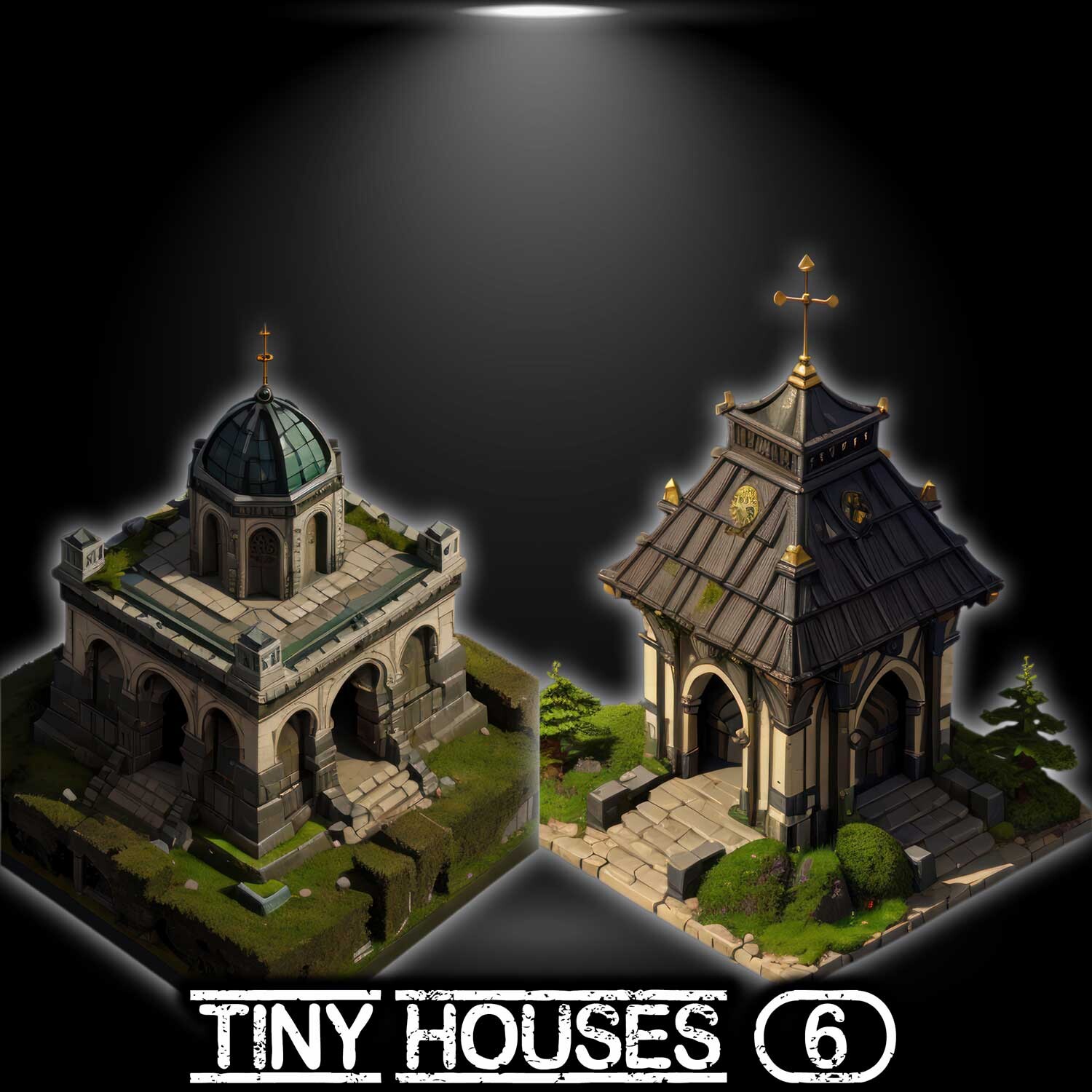 ArtStation - 500+ Tiny Houses (Isometric Game Building3) Images ...
