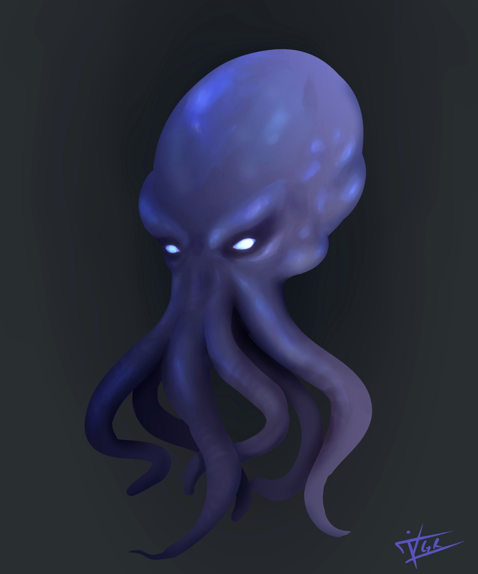 ArtStation - Mind flayer study