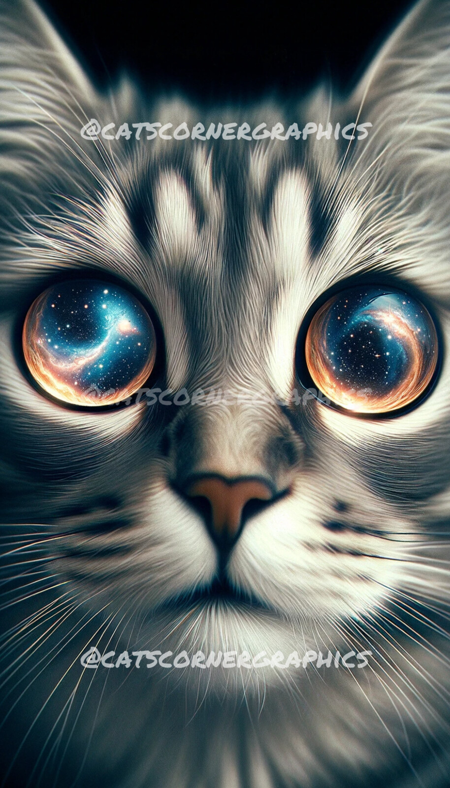 Cat - Cosmic Cat Eyes