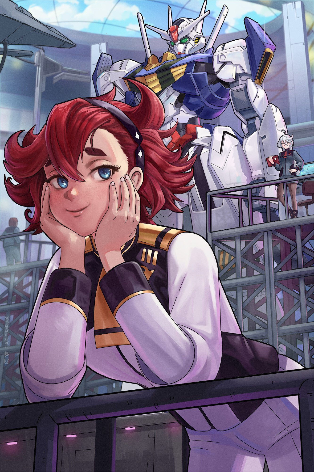 ArtStation - Gundam Witch From Mercury